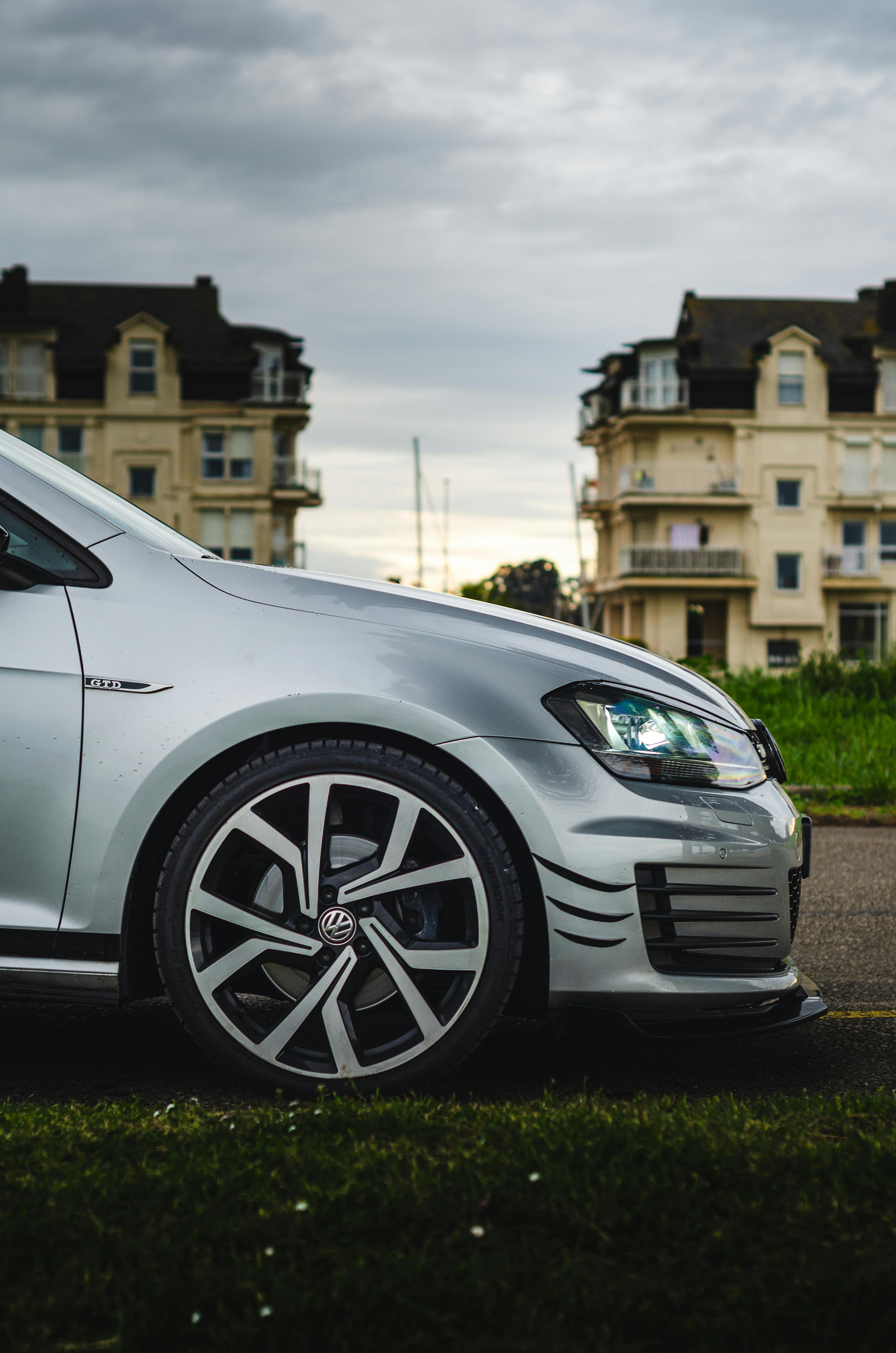Silver Volkswagen Golf GTI · Free Stock Photo