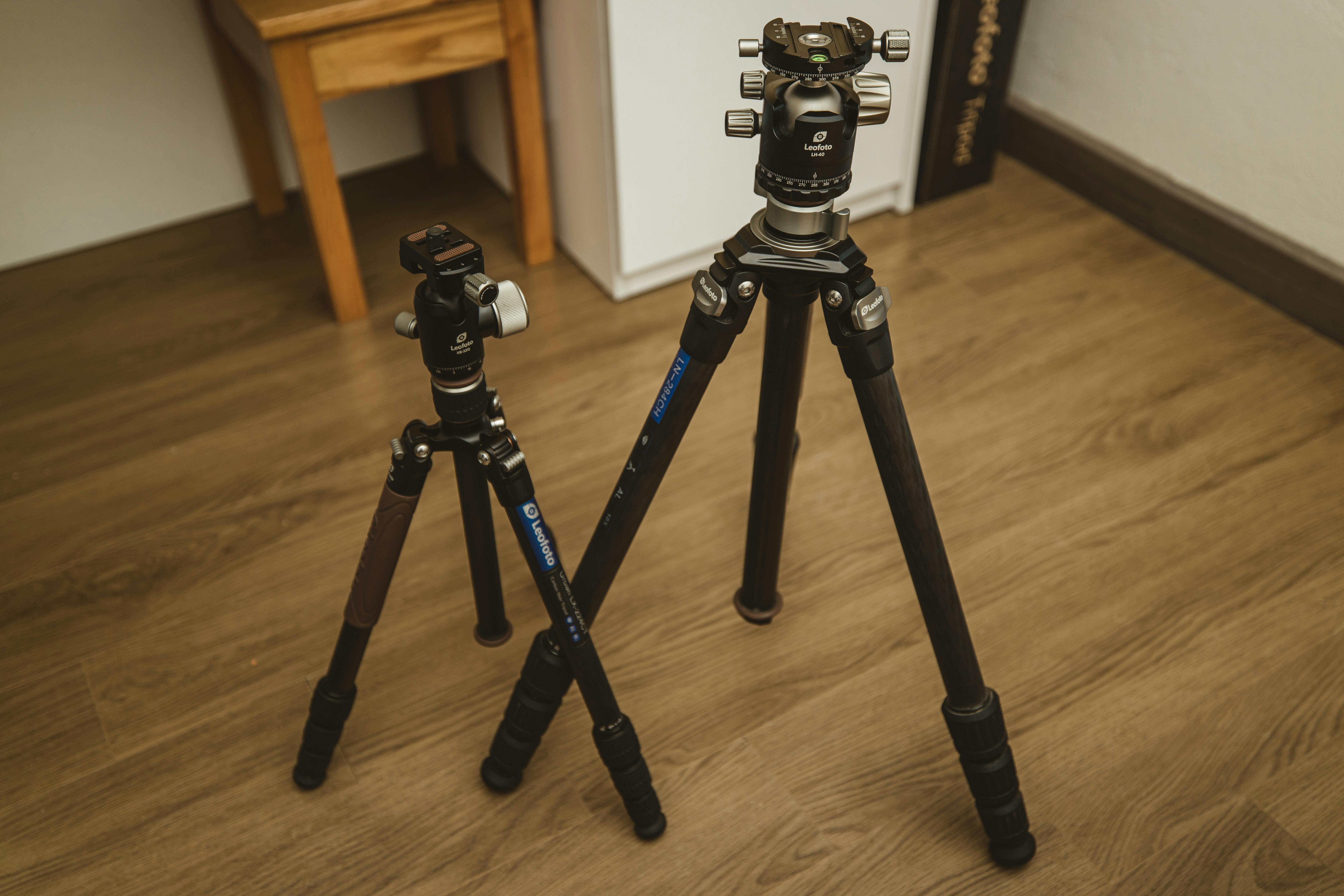 Tripods on Floor in Room · Free Stock Photo