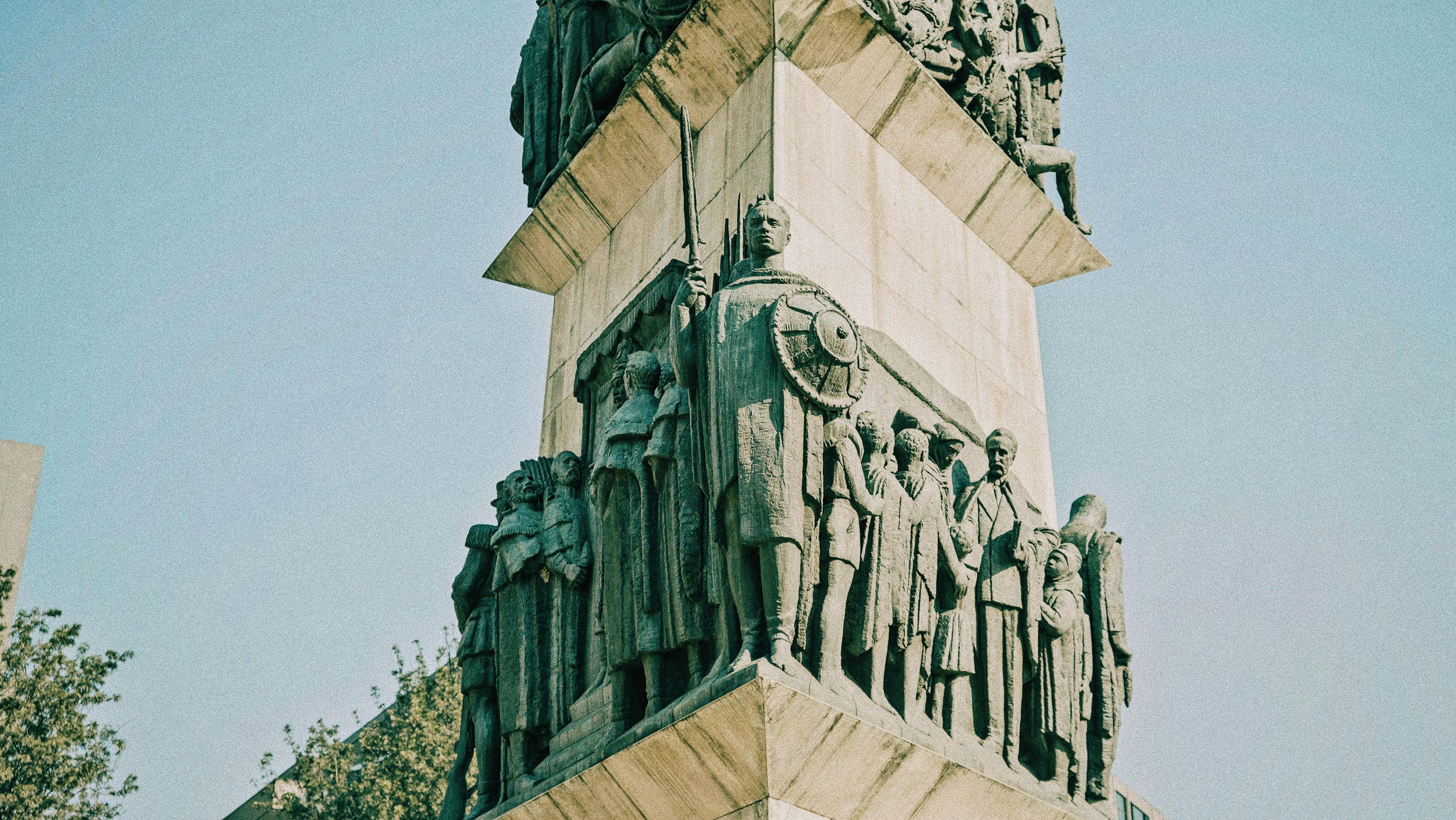 Bronze Sculptures on Yekatit 12 Monument in Addis Ababa Ethiopia · Free ...