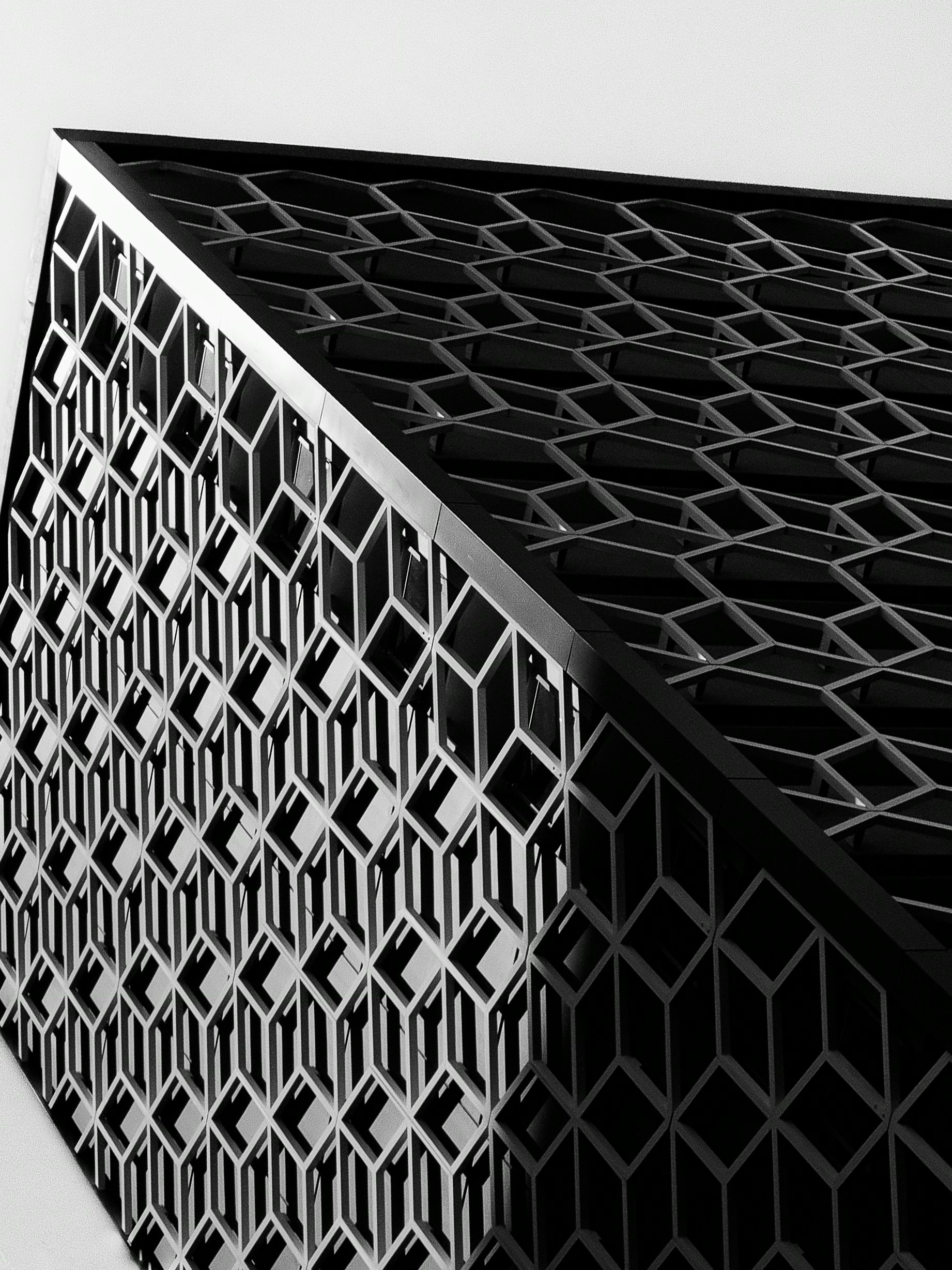 Geometric Pattern in Sunlight and Shadow · Free Stock Photo