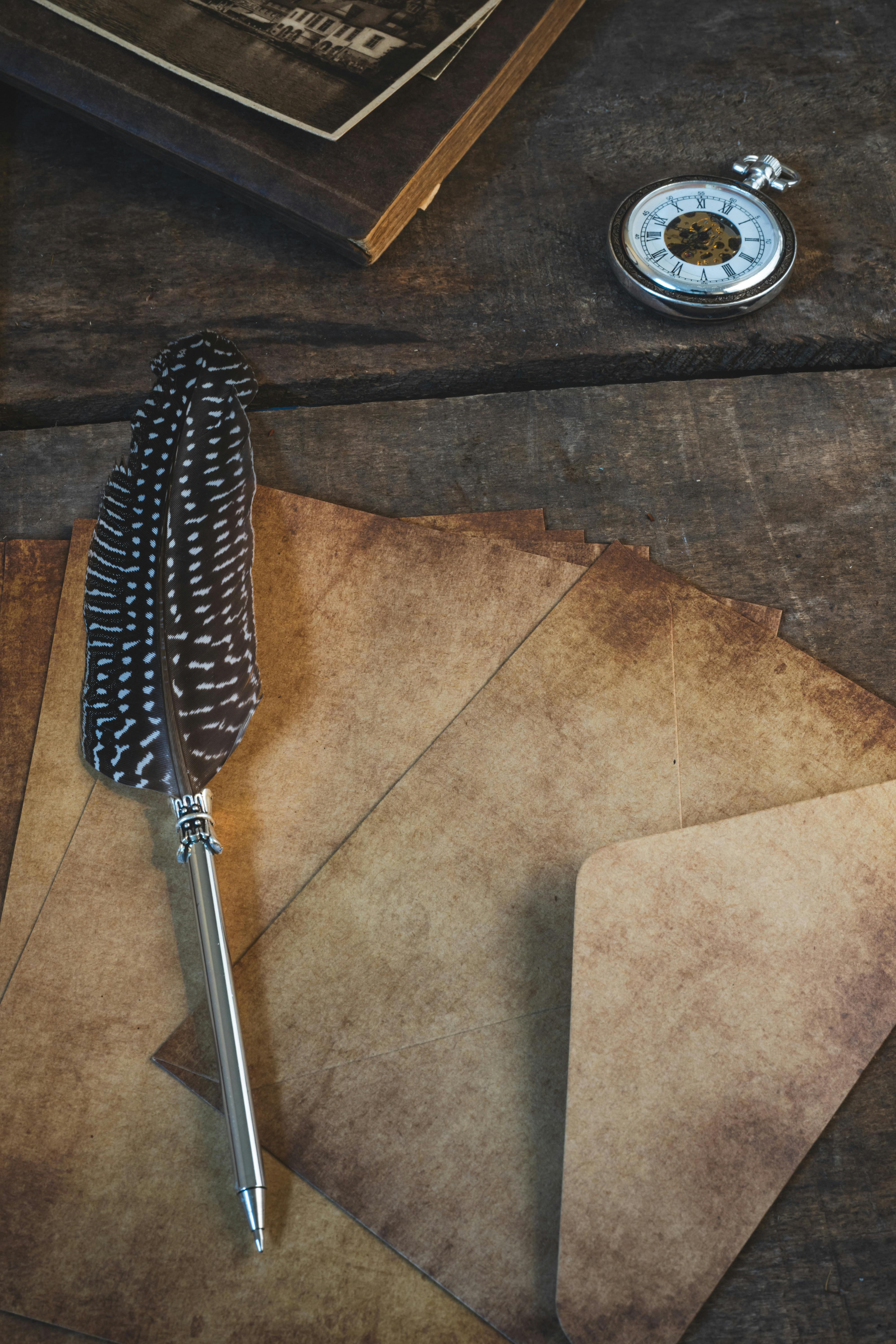 Quill Pen And Journal Photos, Download The BEST Free Quill Pen And ...