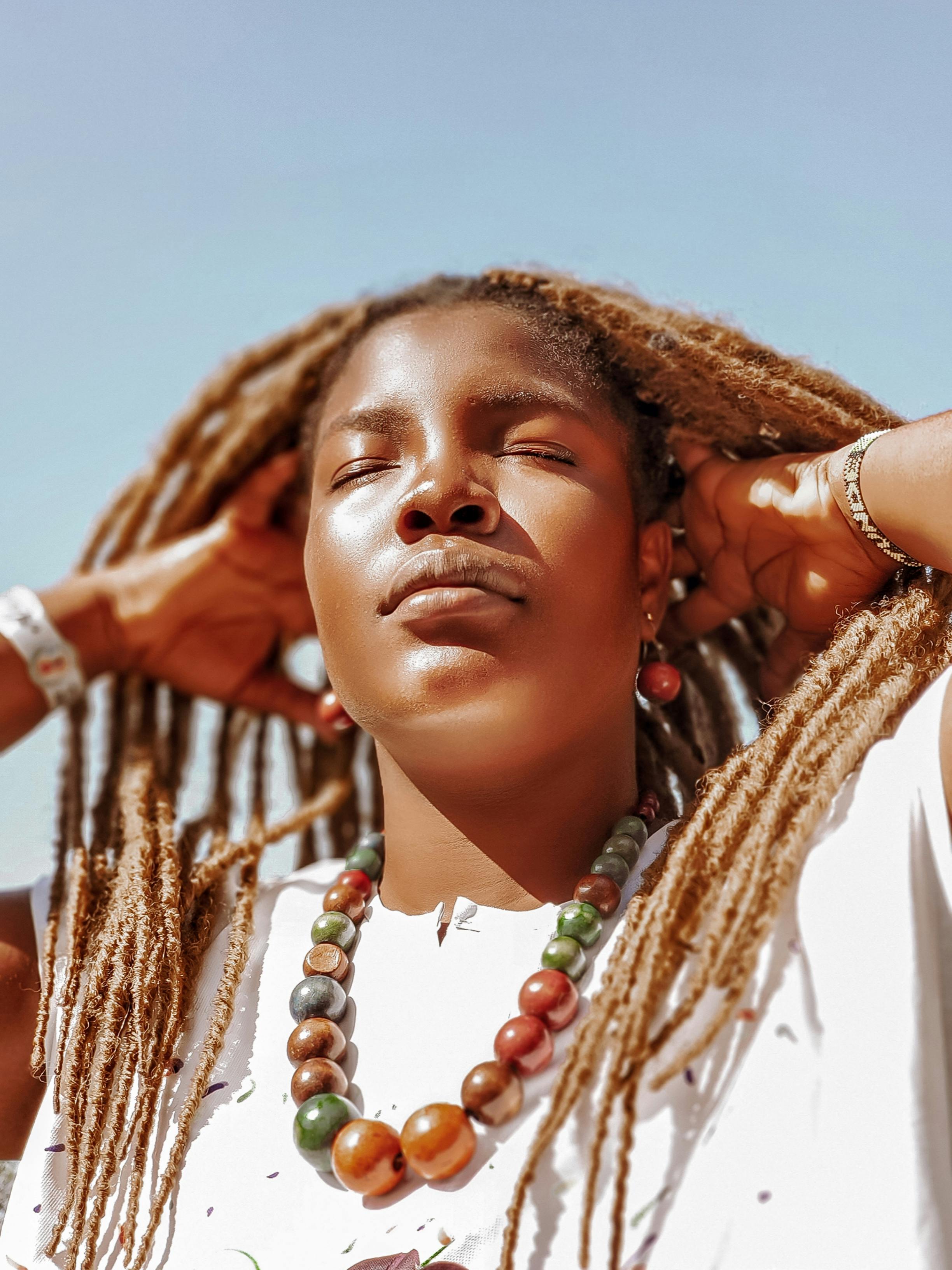 Portrait of Woman with Dreadlocks · Free Stock Photo