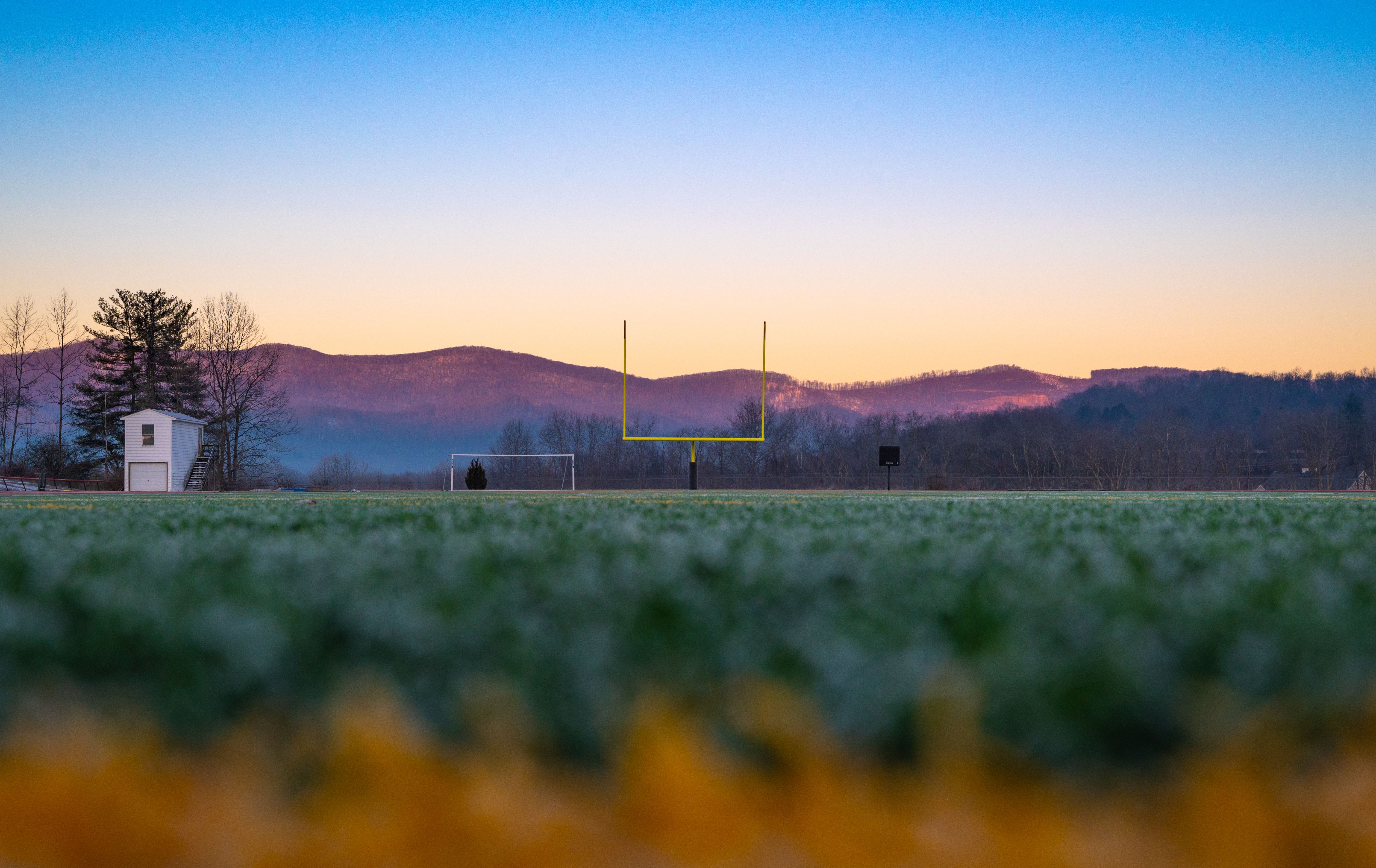 Sports Field at Dawn · Free Stock Photo