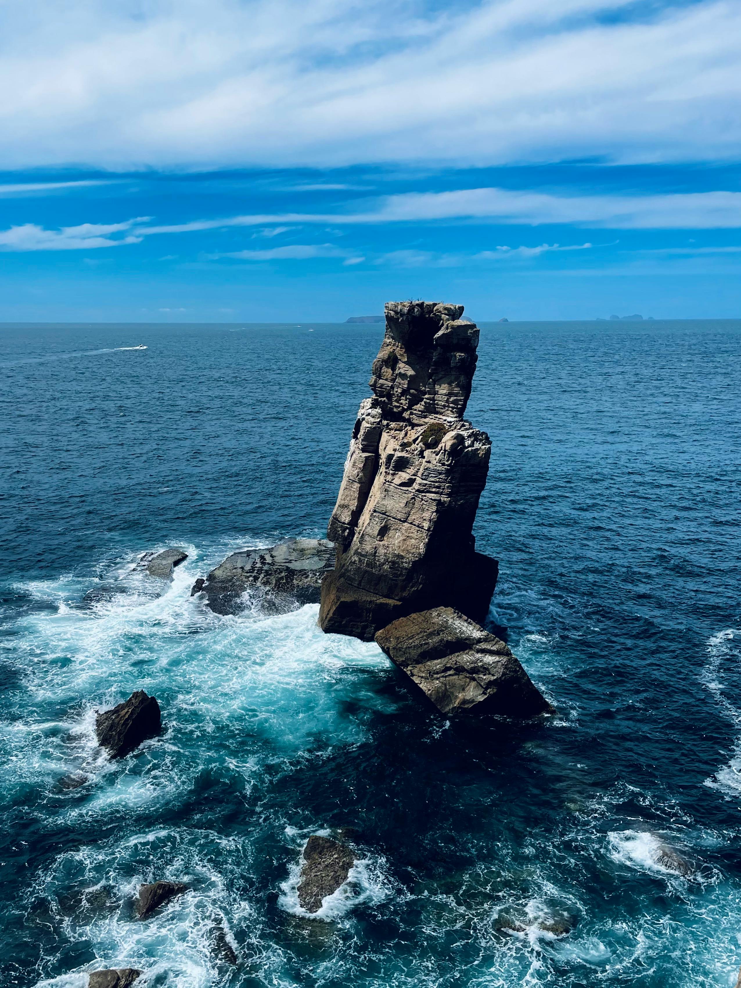 Bird's Eye View of Rocks In Ocean · Free Stock Photo