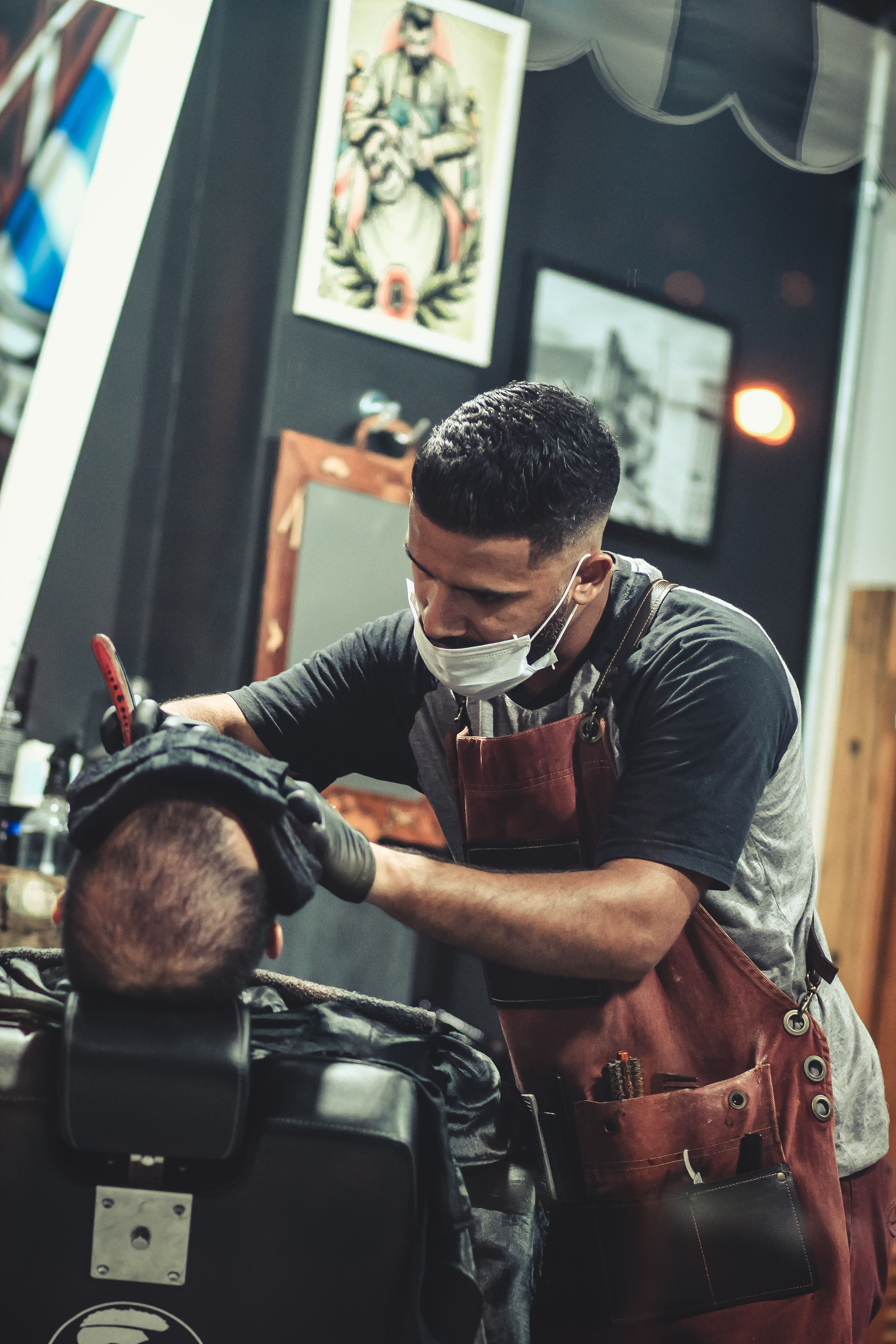Foto de stock gratuita sobre afeitándose, barbería, barbero, camisa ...