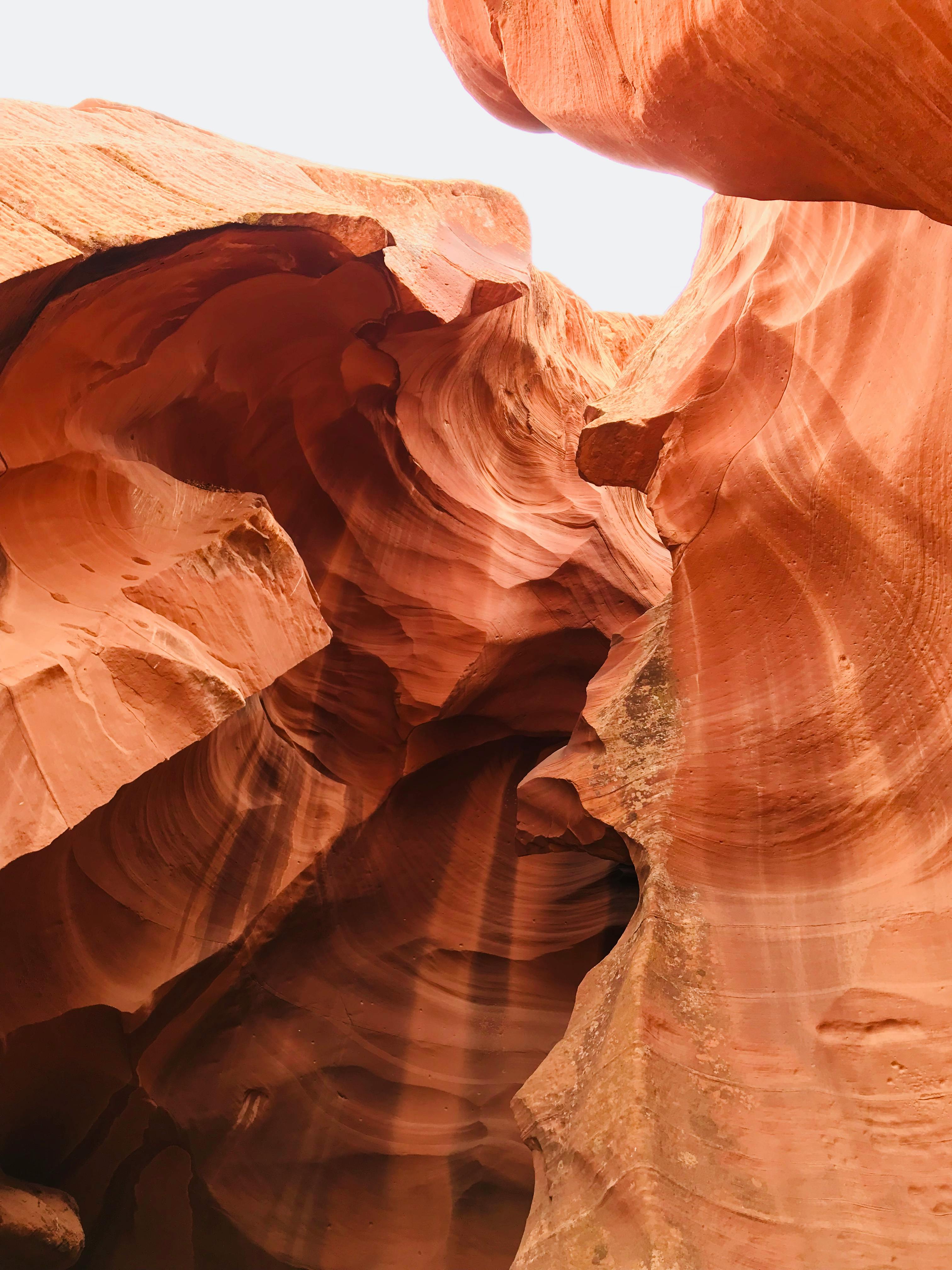 Rocky formations in canyon in daylight · Free Stock Photo