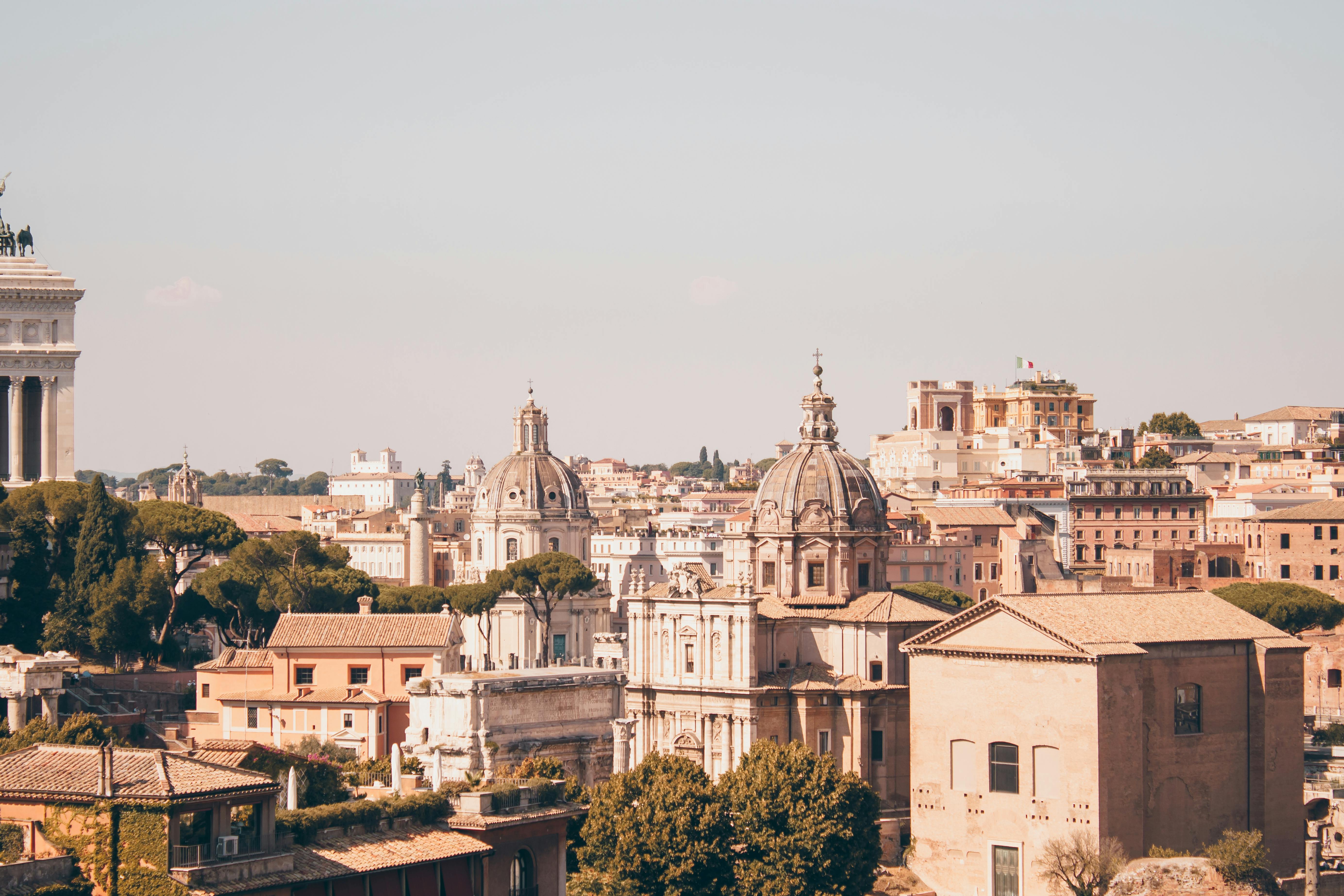 Birds Eye View of Rome · Free Stock Photo