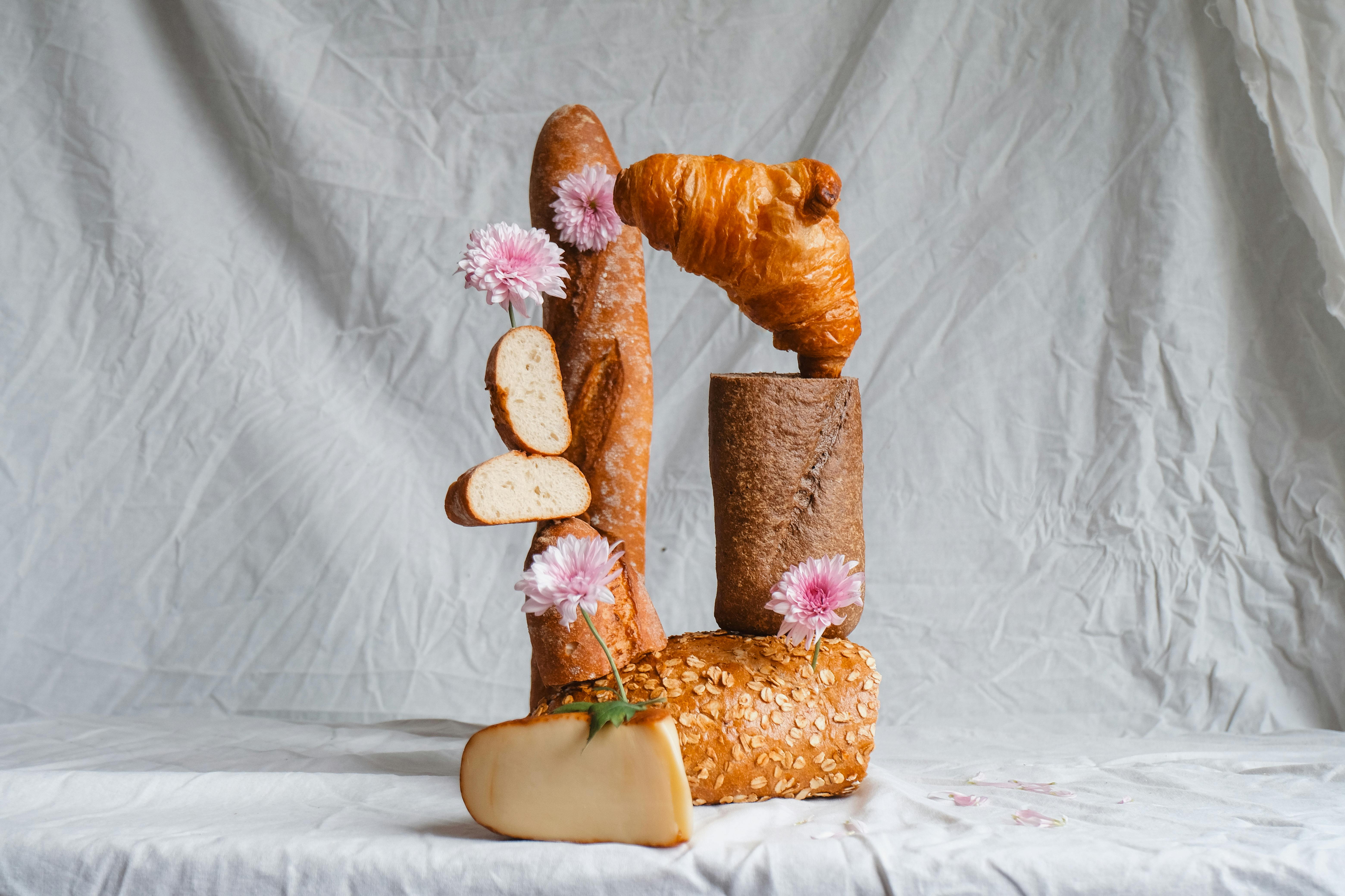 Slice of Loaf Bread With Dog Face · Free Stock Photo