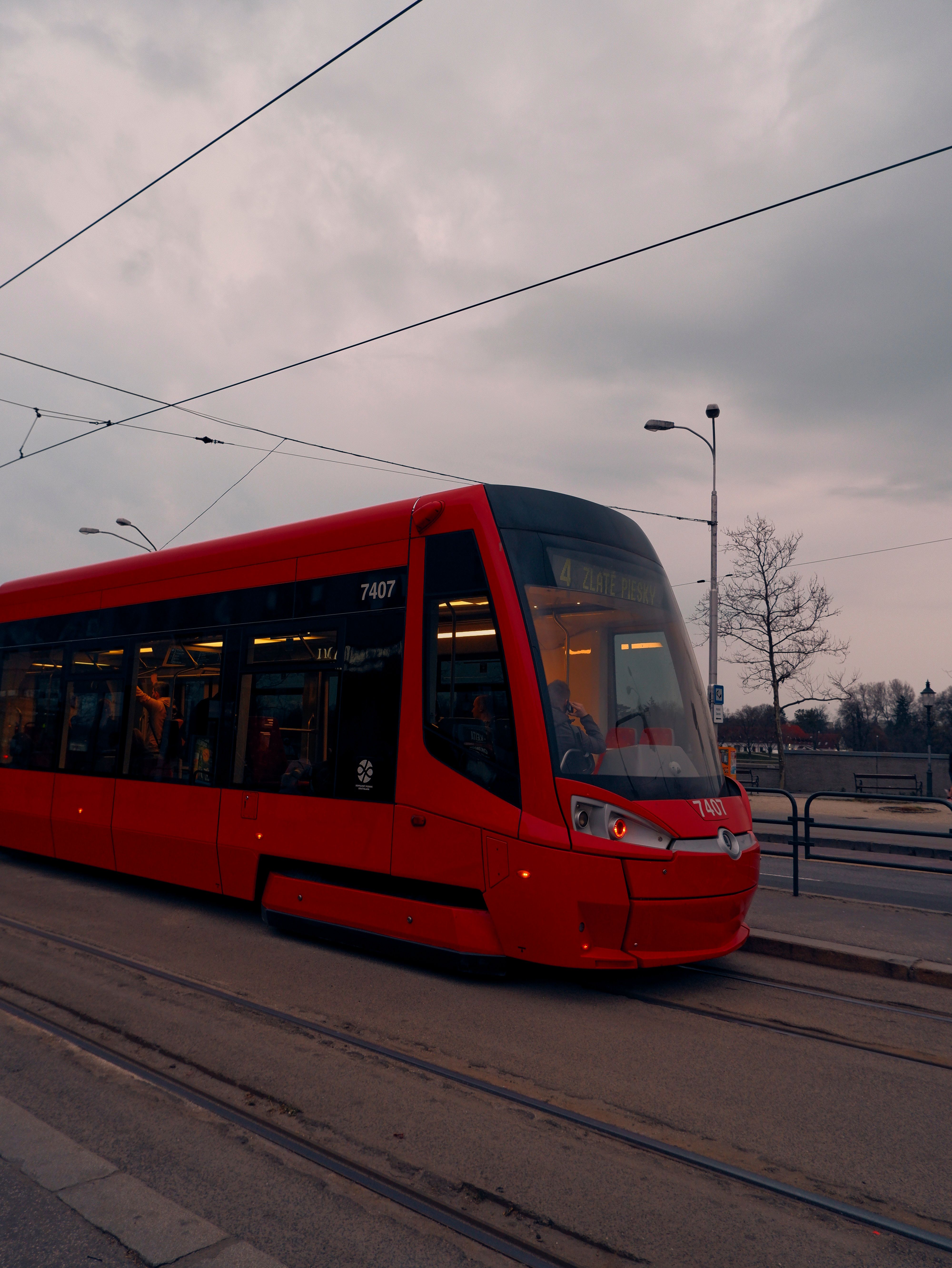 Red Subway Train · Free Stock Photo