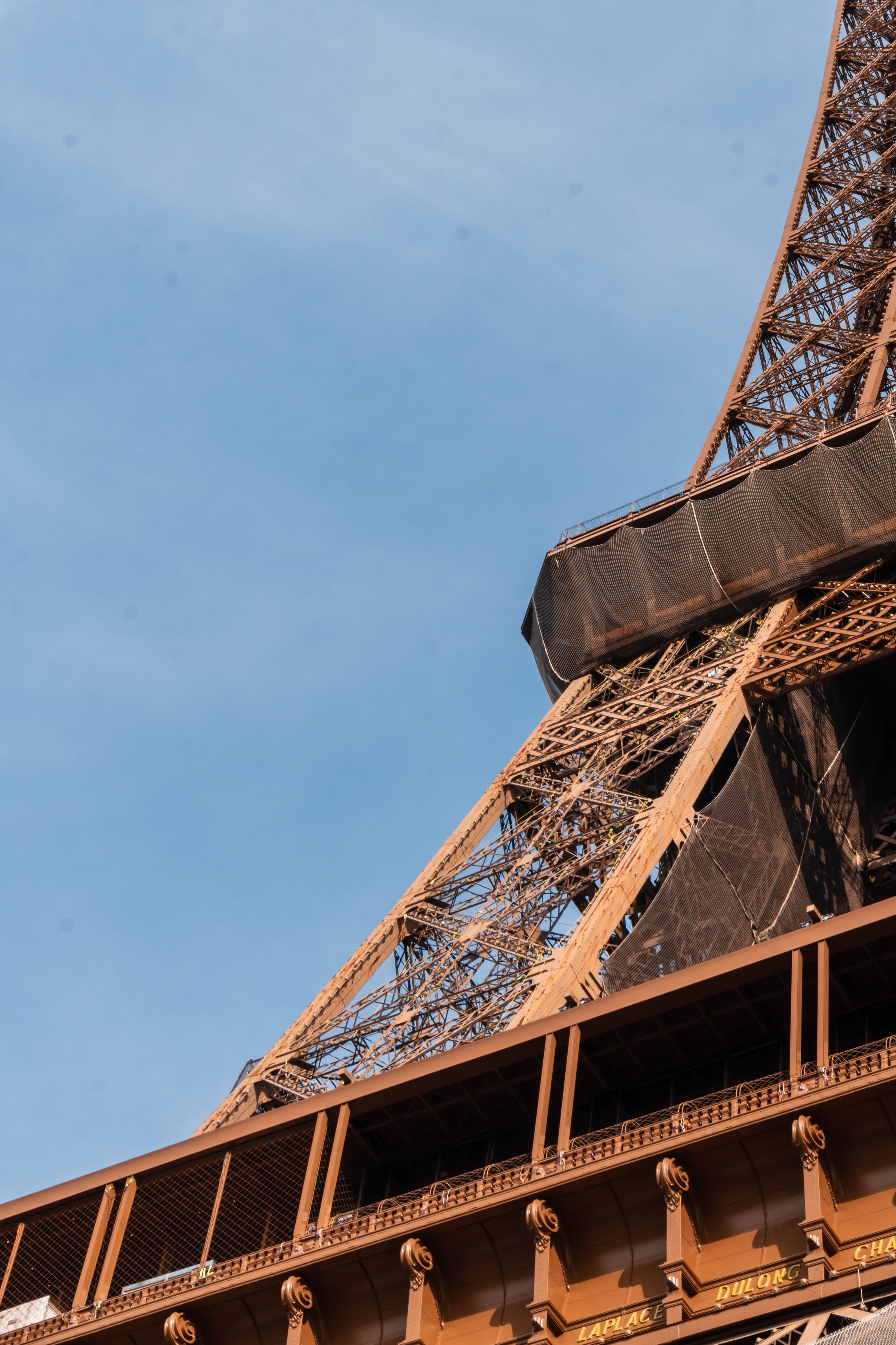 Steel Beams of Eiffel Tower · Free Stock Photo