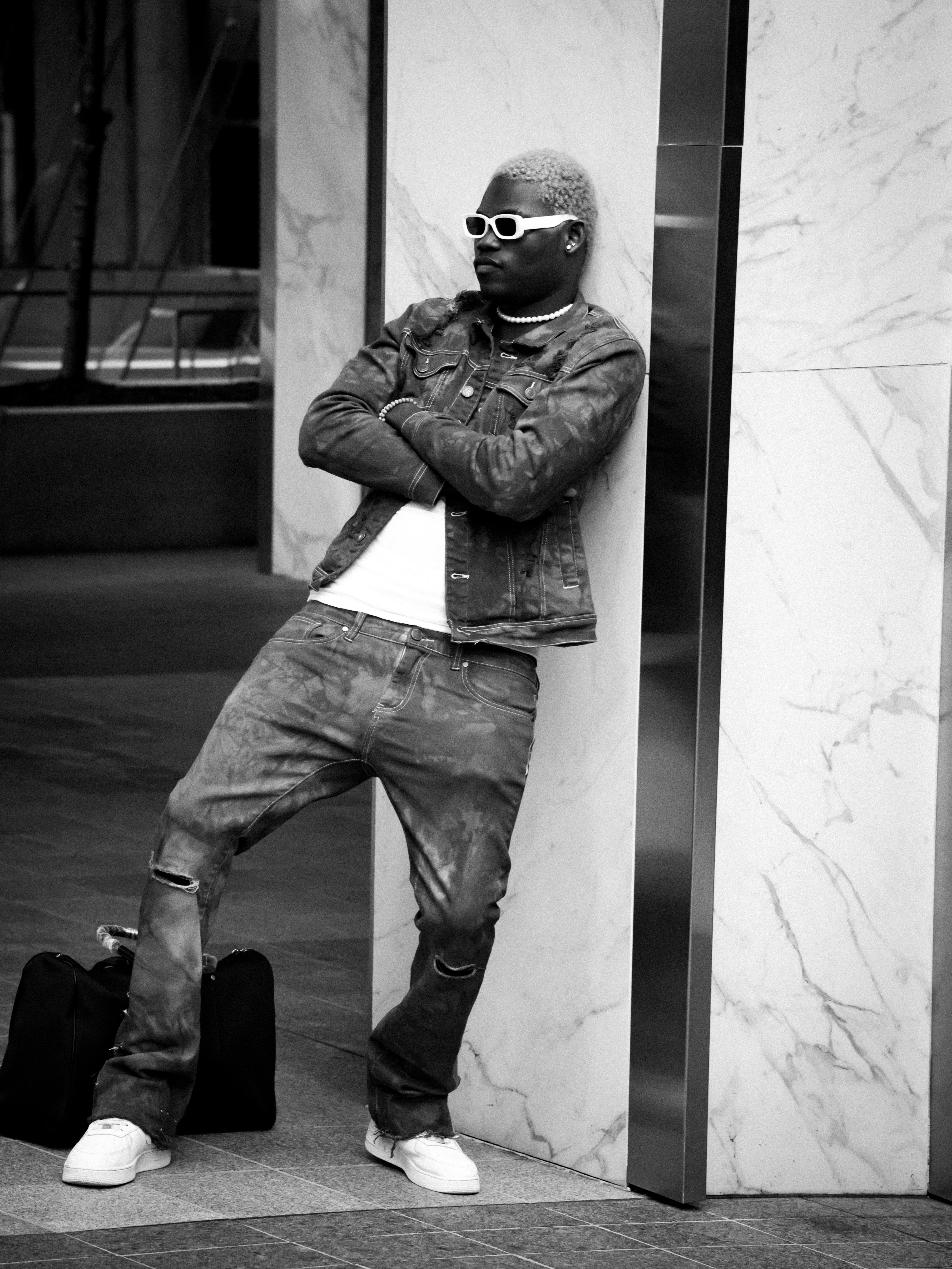 black fashion model posing · Free Stock Photo