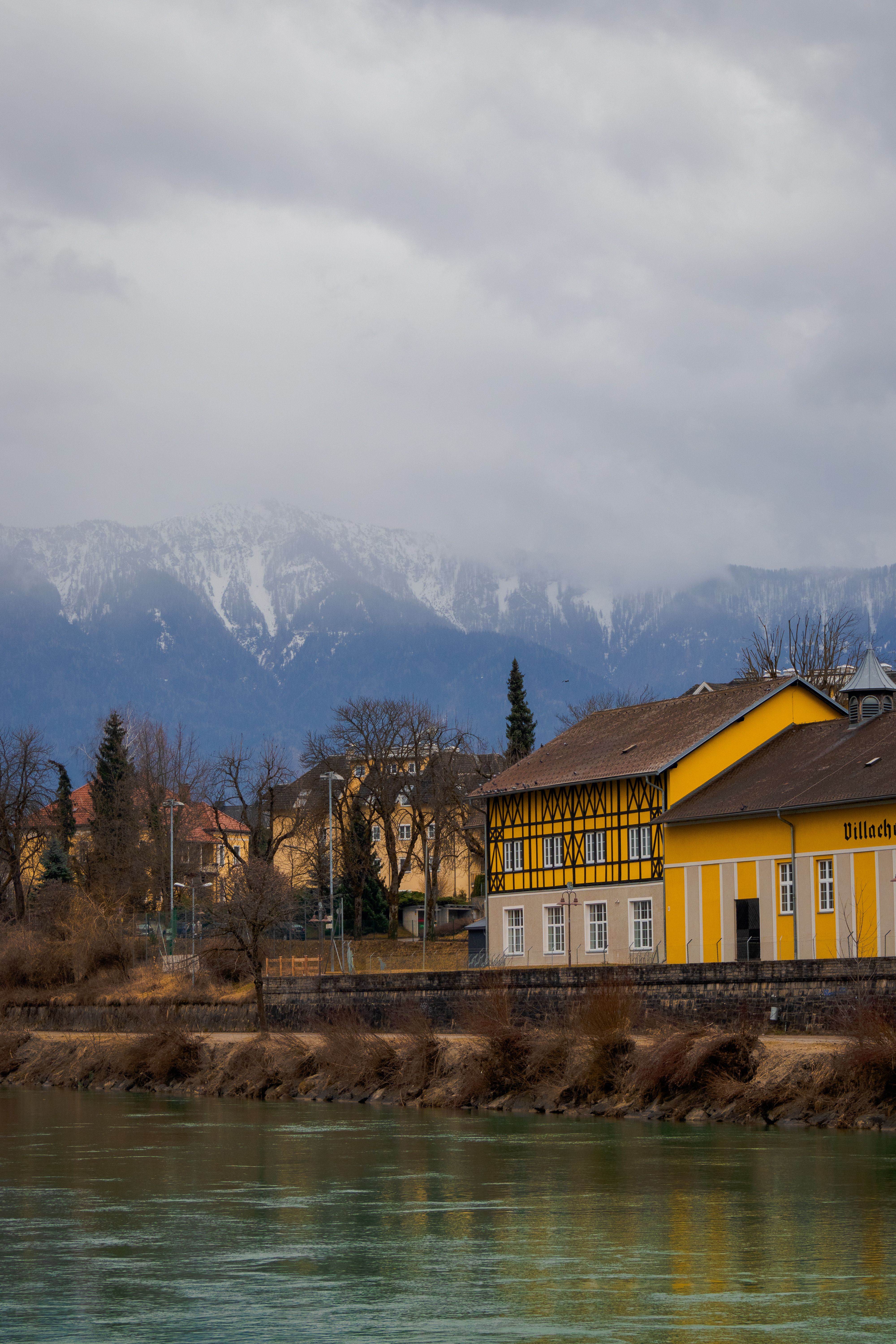 Drava River in Villach · Free Stock Photo