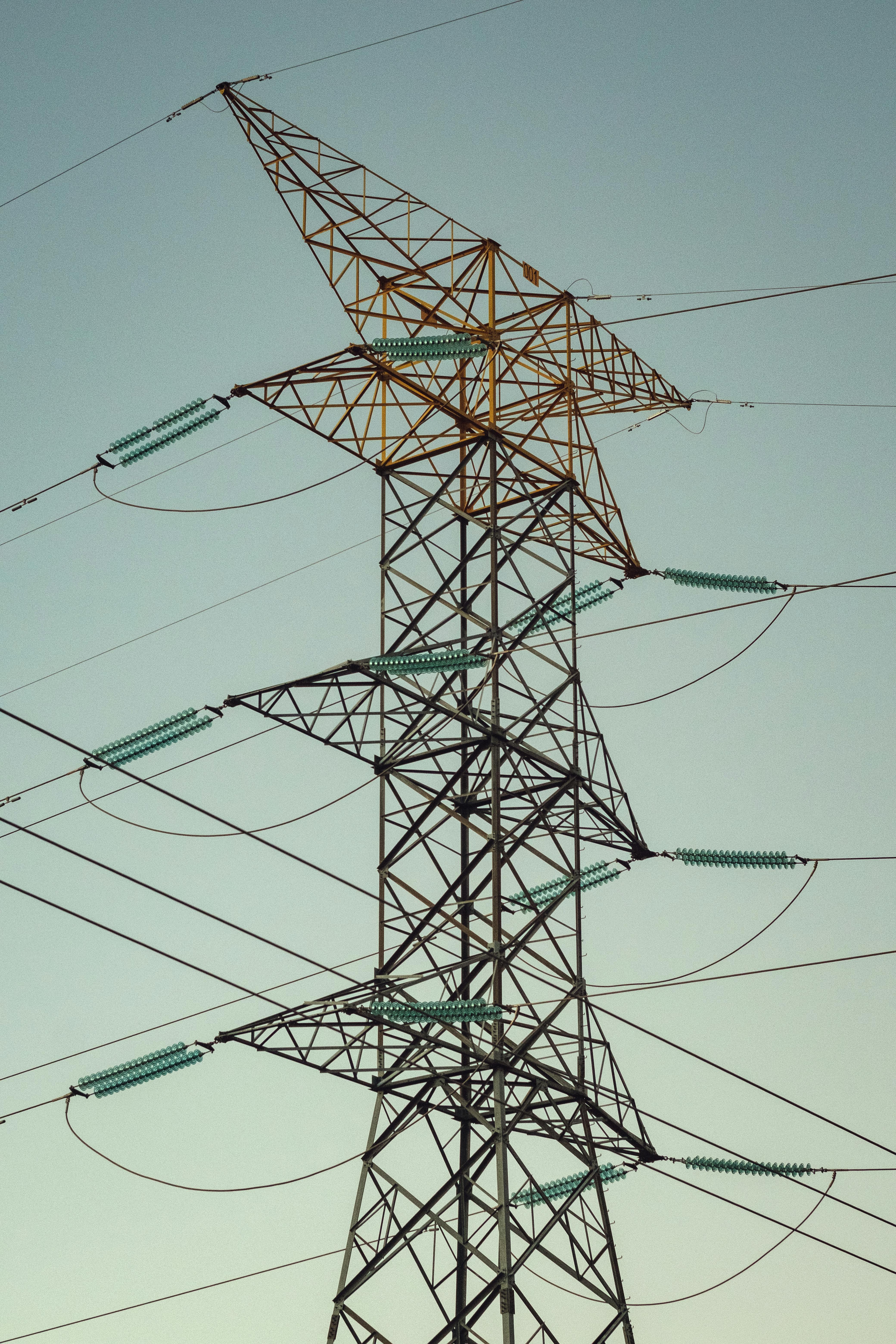 Tall Transmission Tower · Free Stock Photo