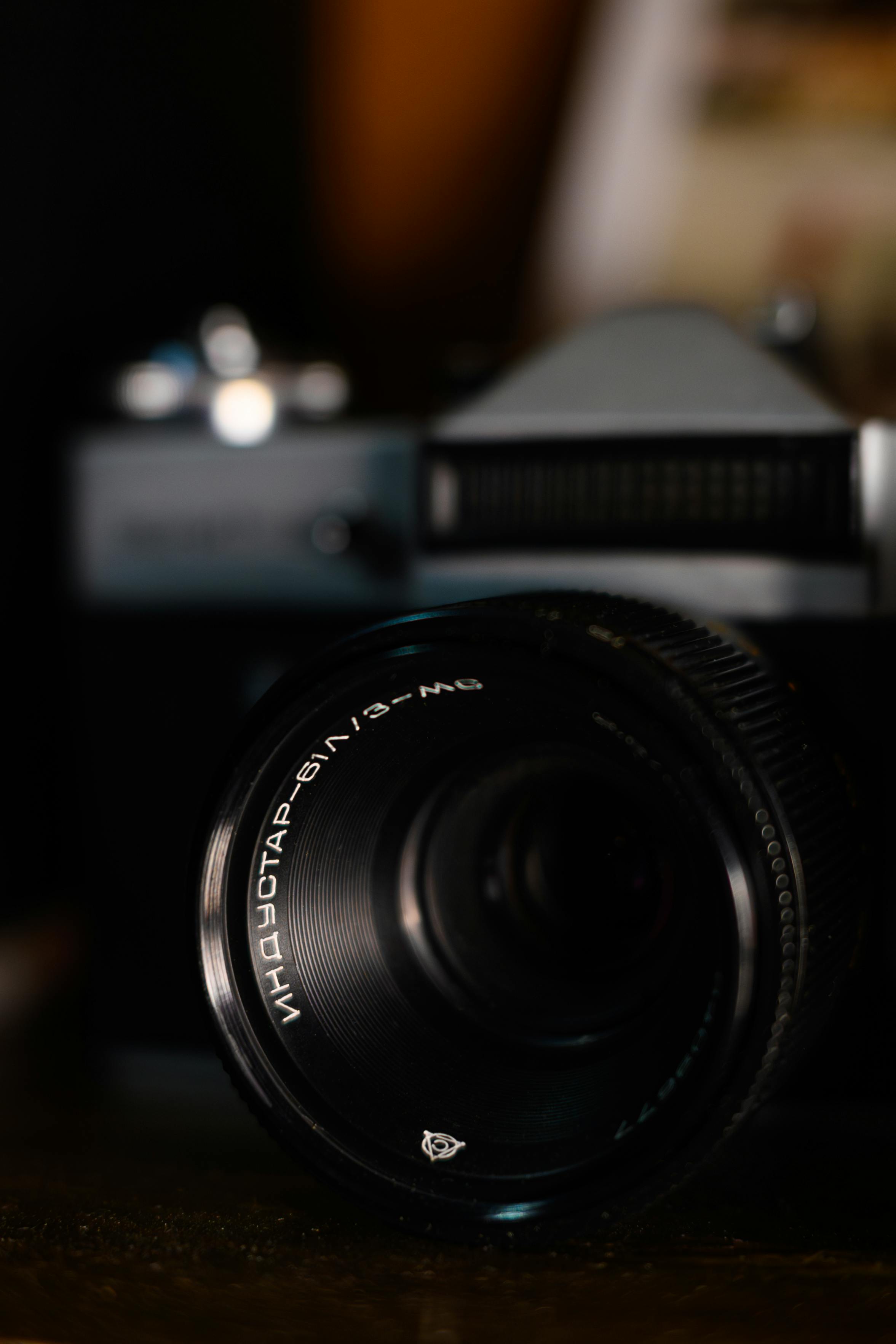 Close-up of Black Lens Camera · Free Stock Photo