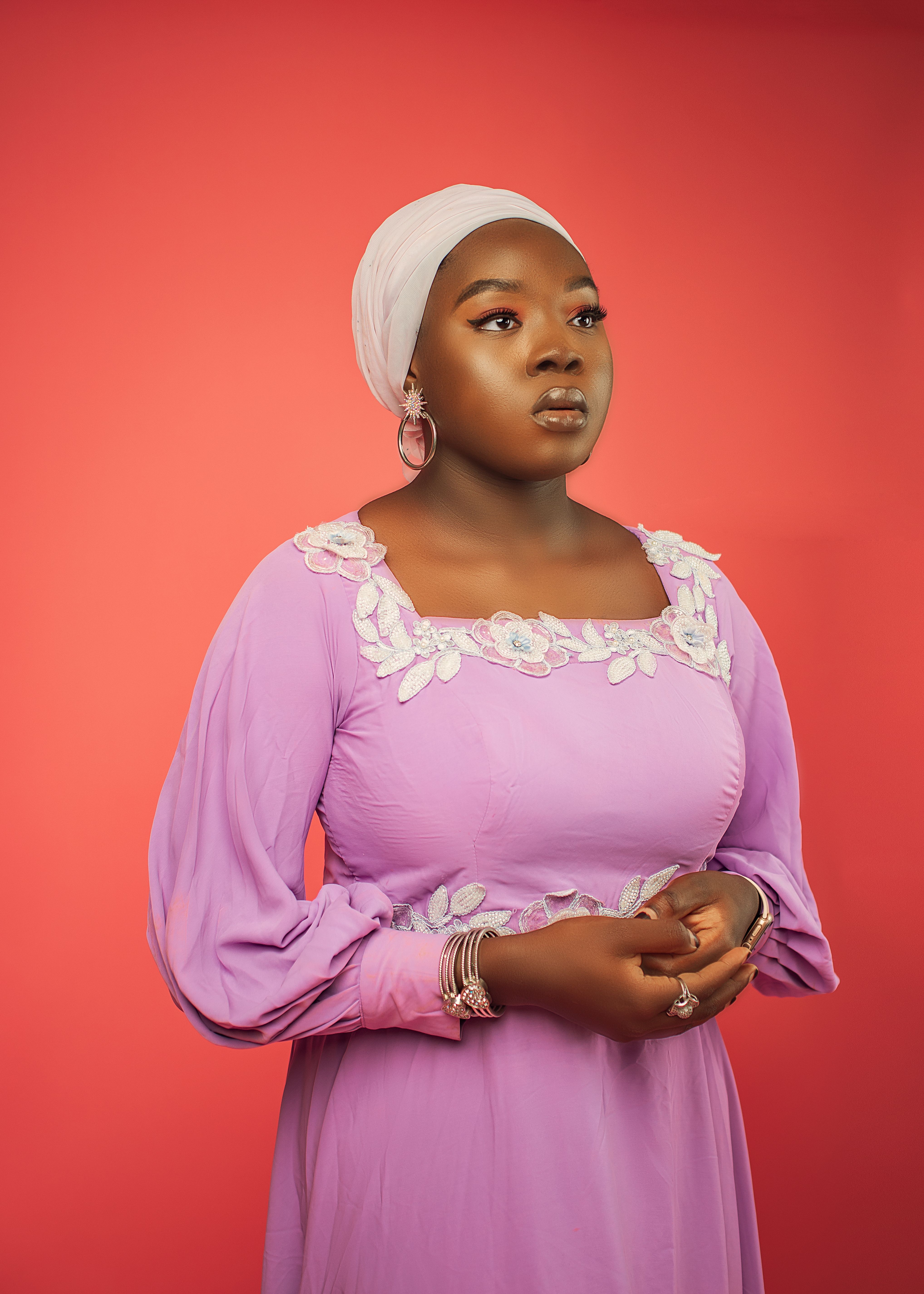 African Woman Wearing Pink Dress · Free Stock Photo