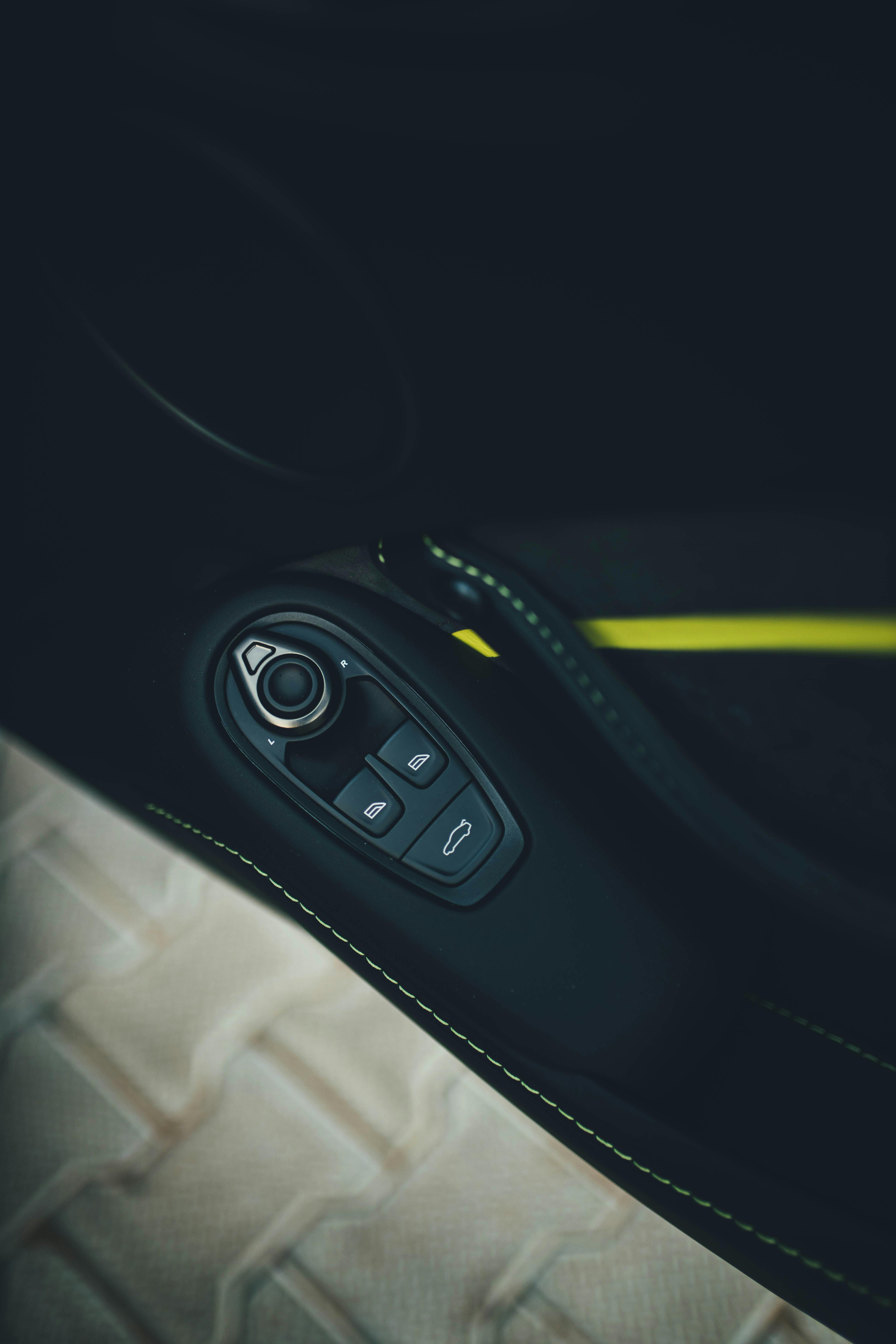 Buttons in Aston Martin Vantage V8 · Free Stock Photo