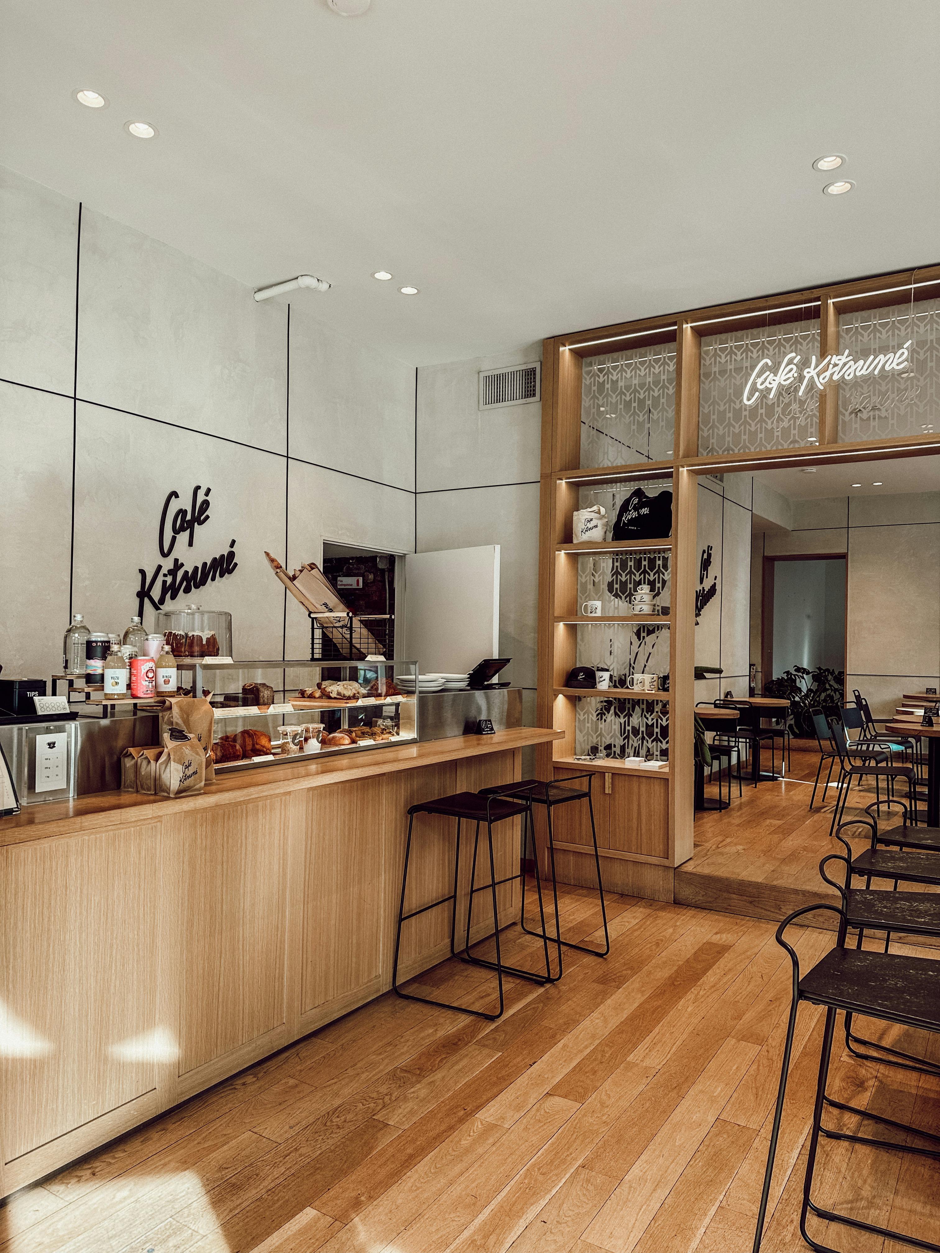 Interior of a Modern Cafe · Free Stock Photo