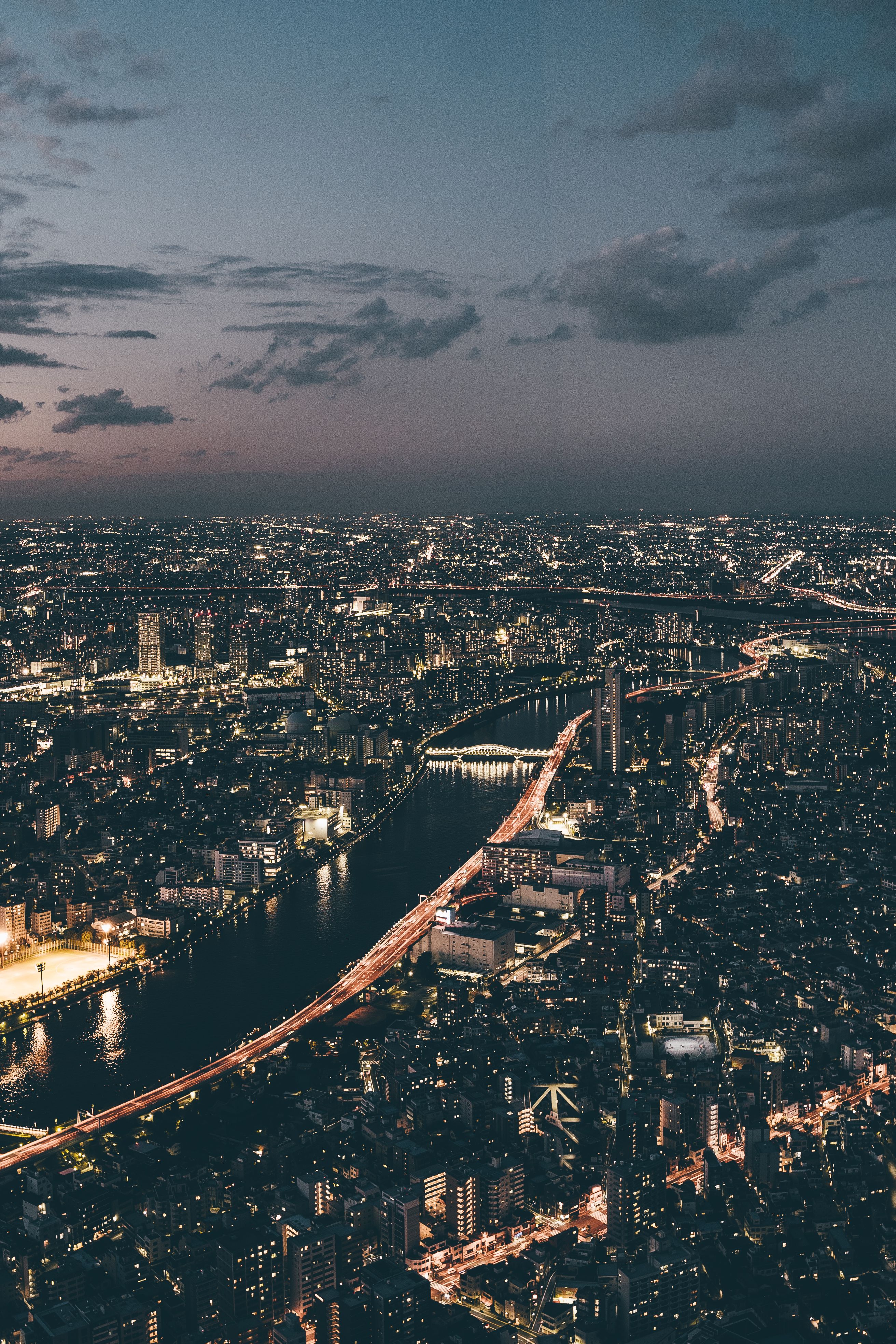 Tokyo City at Night · Free Stock Photo
