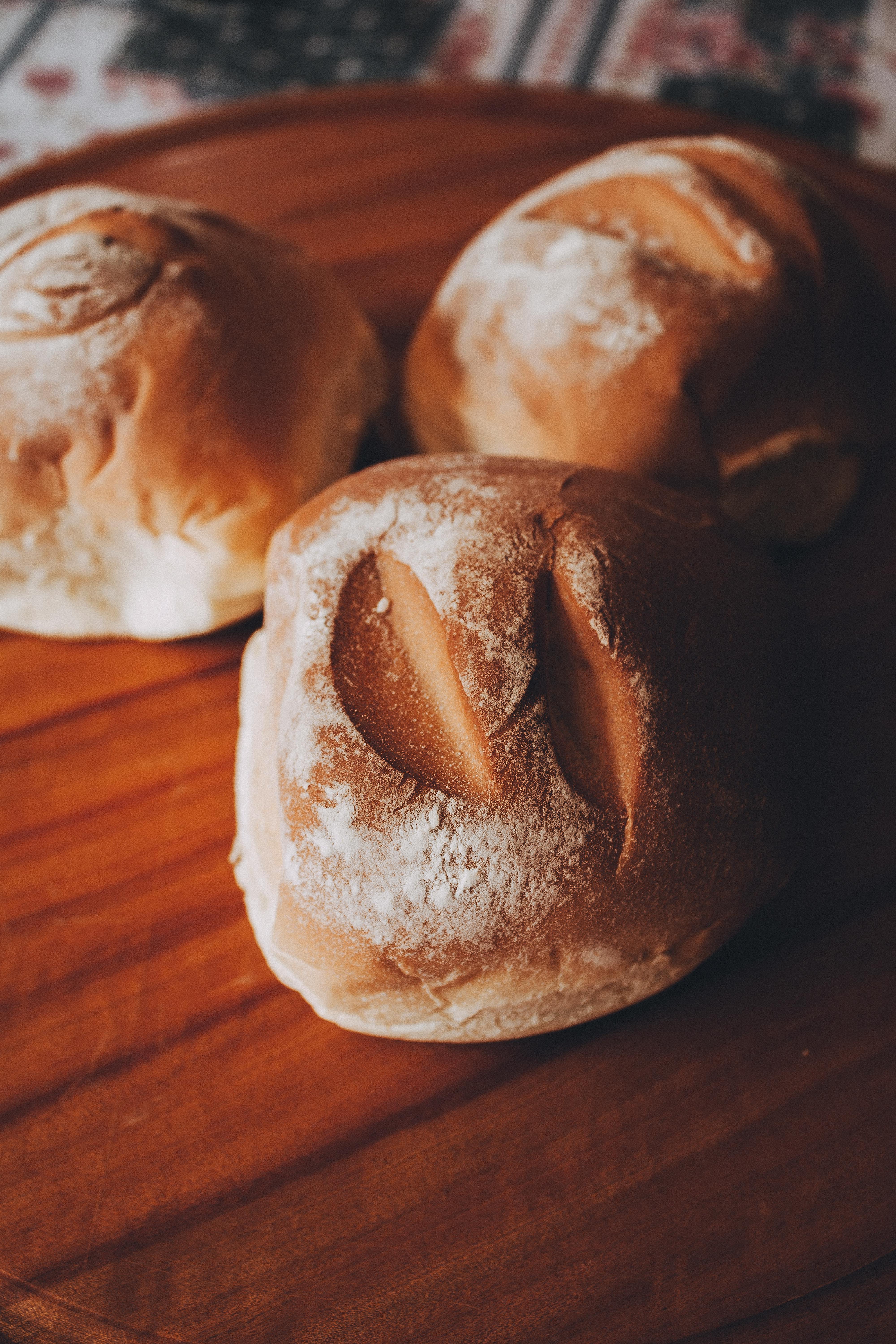 Bread on Tray · Free Stock Photo