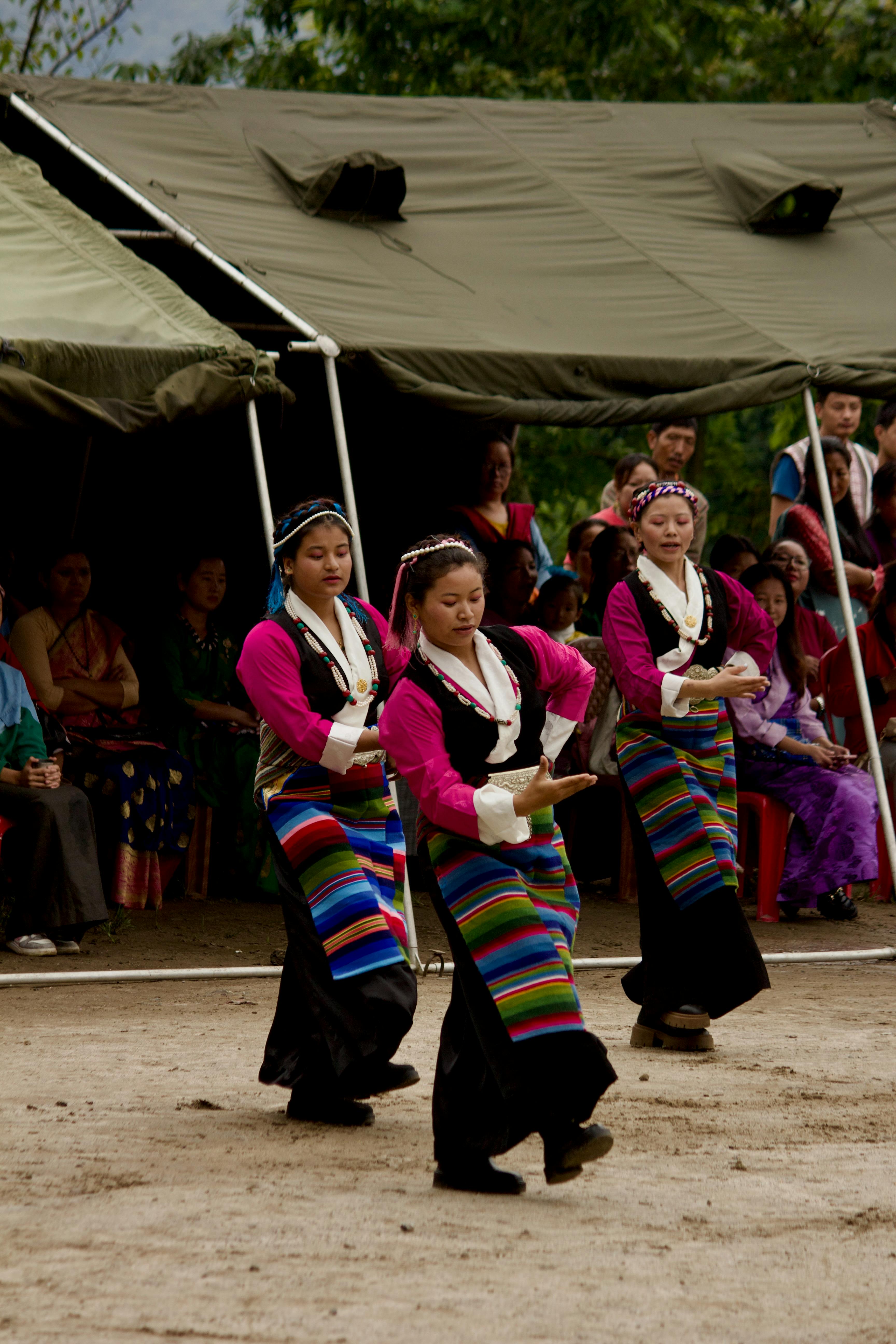Women Dancing in a Village · Free Stock Photo