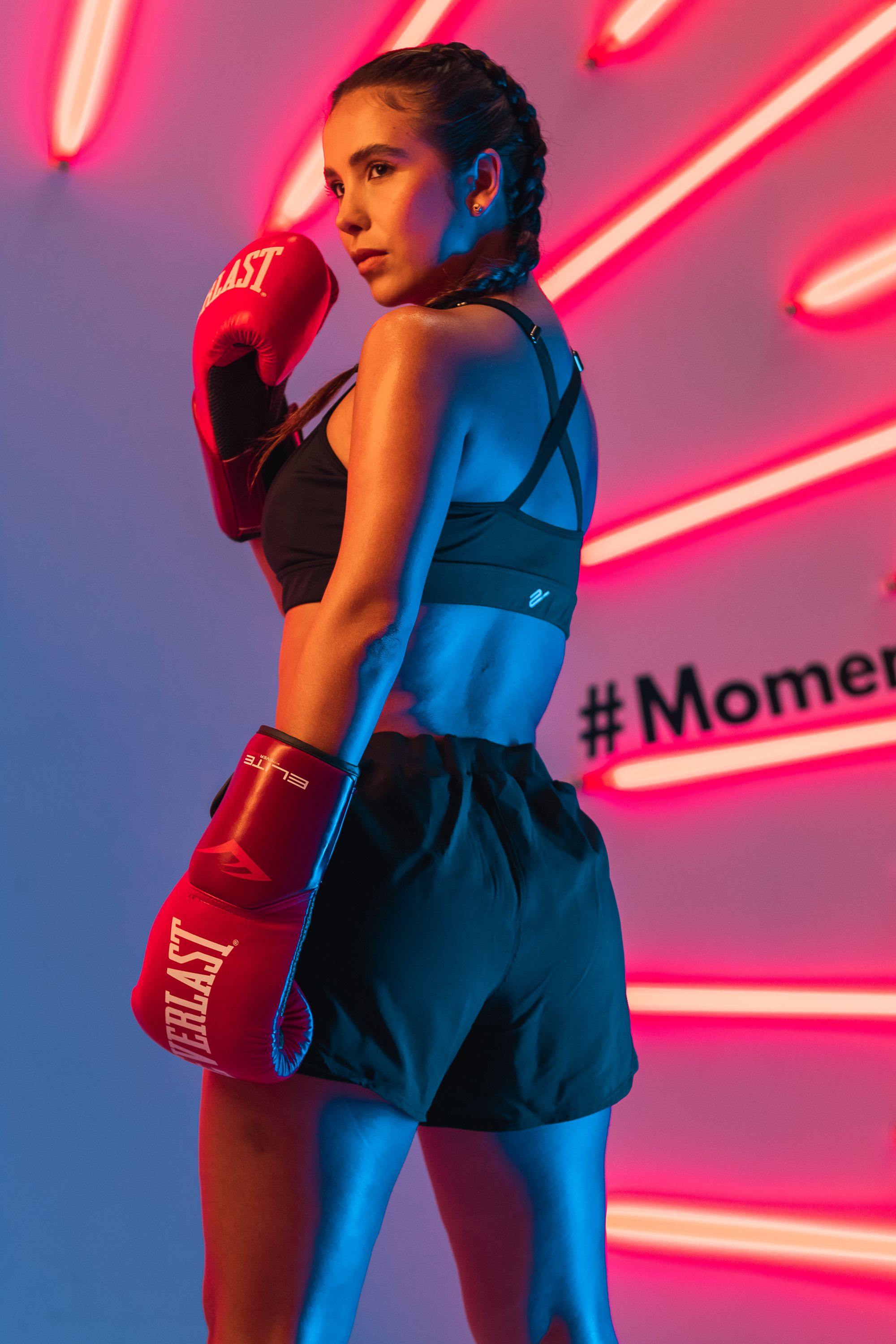 Woman in Sportswear and Boxing Gloves · Free Stock Photo