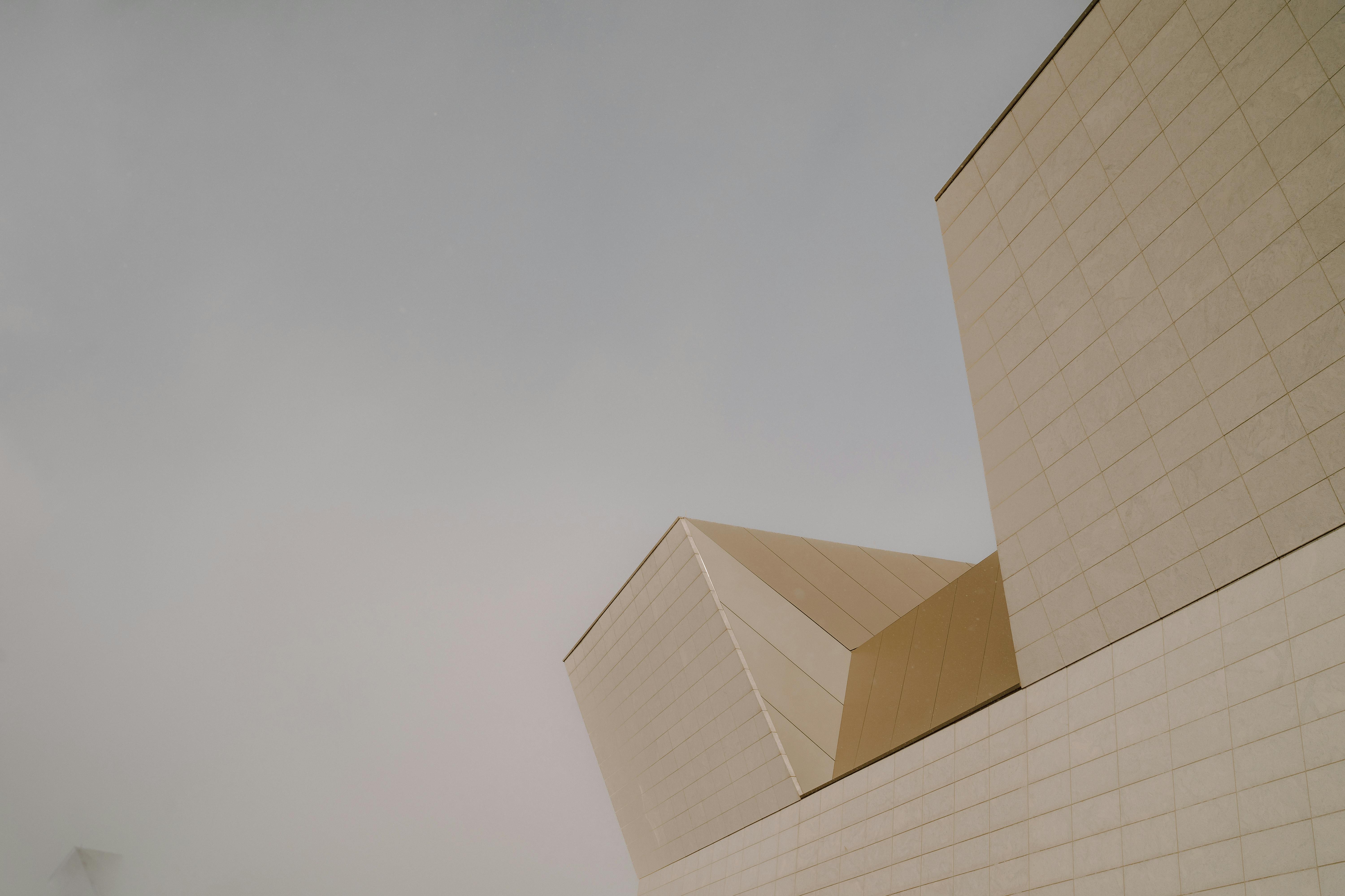 White Wall of Aga Khan Museum in Toronto · Free Stock Photo
