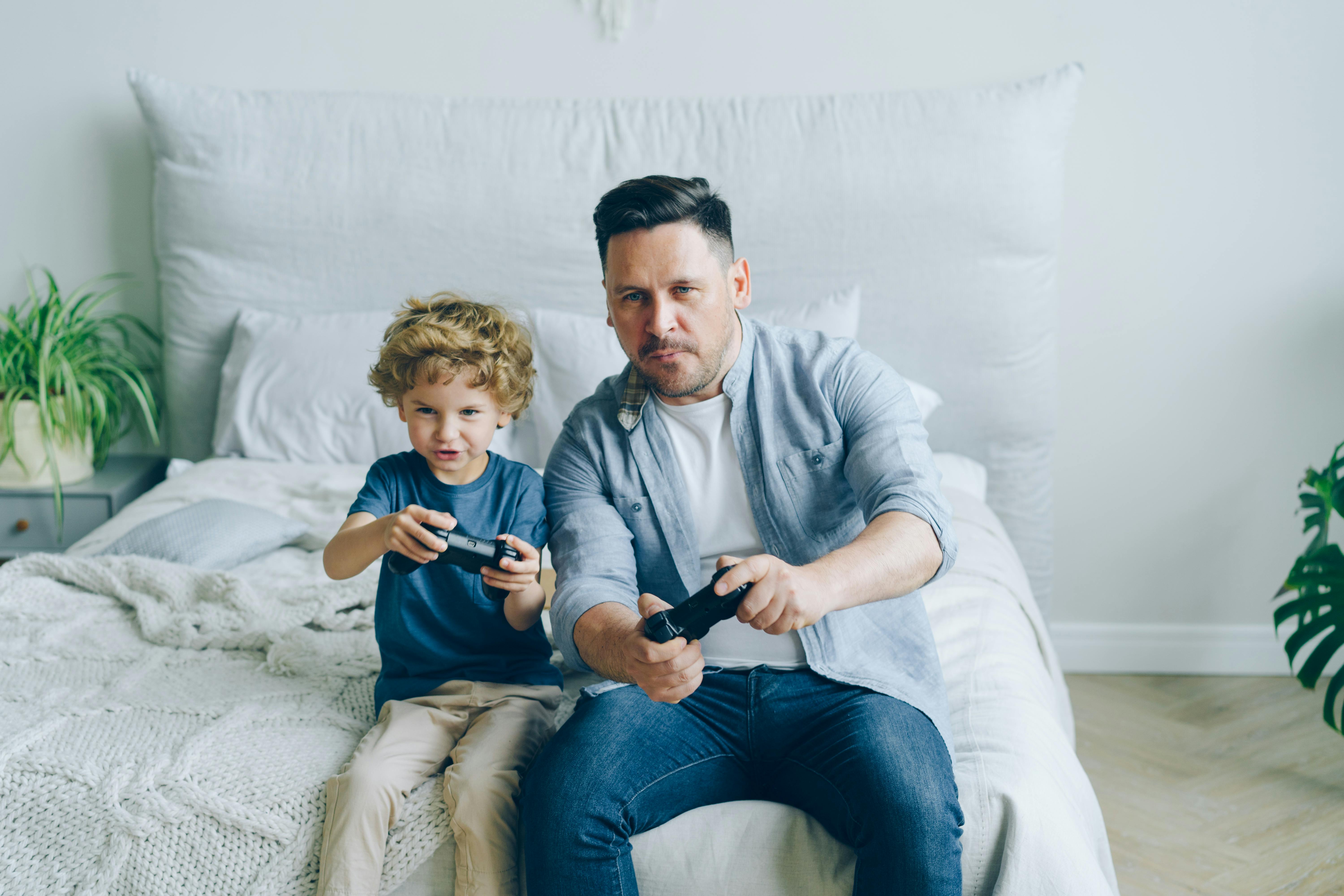 Kids Playing Video Games · Free Stock Photo