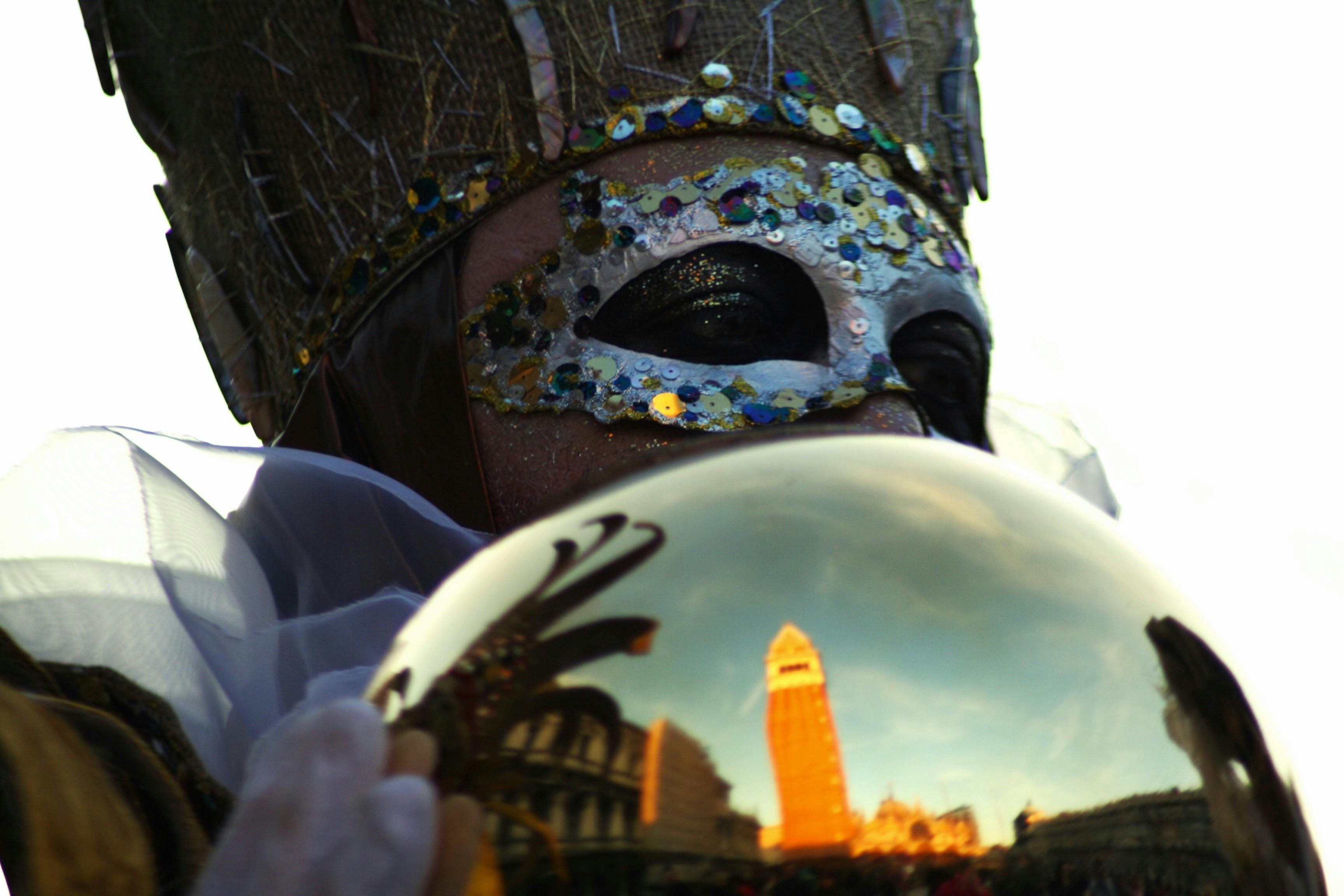 Venice Carnival Reflection 2 · Free Stock Photo