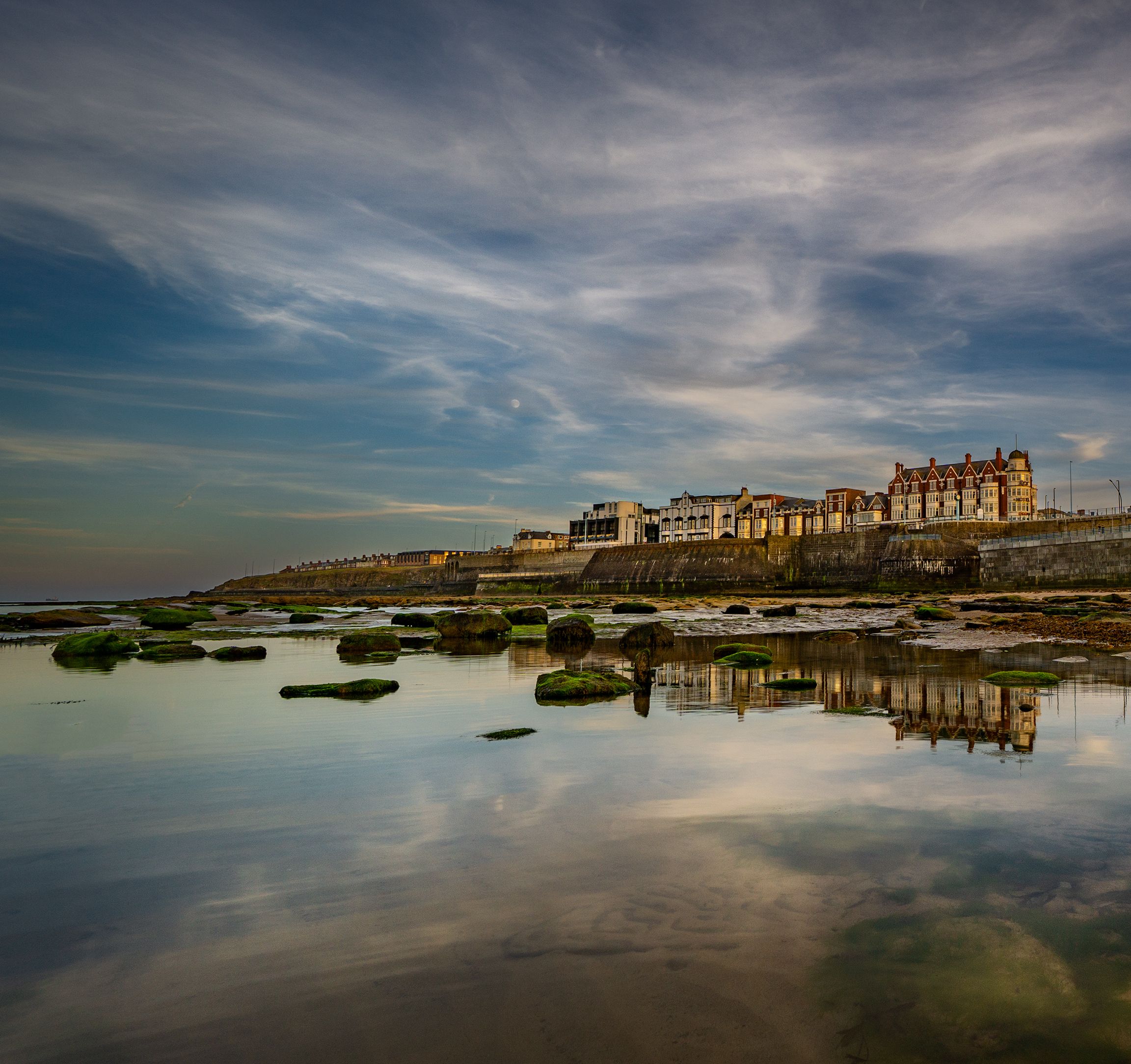 View of a Seaside Town · Free Stock Photo