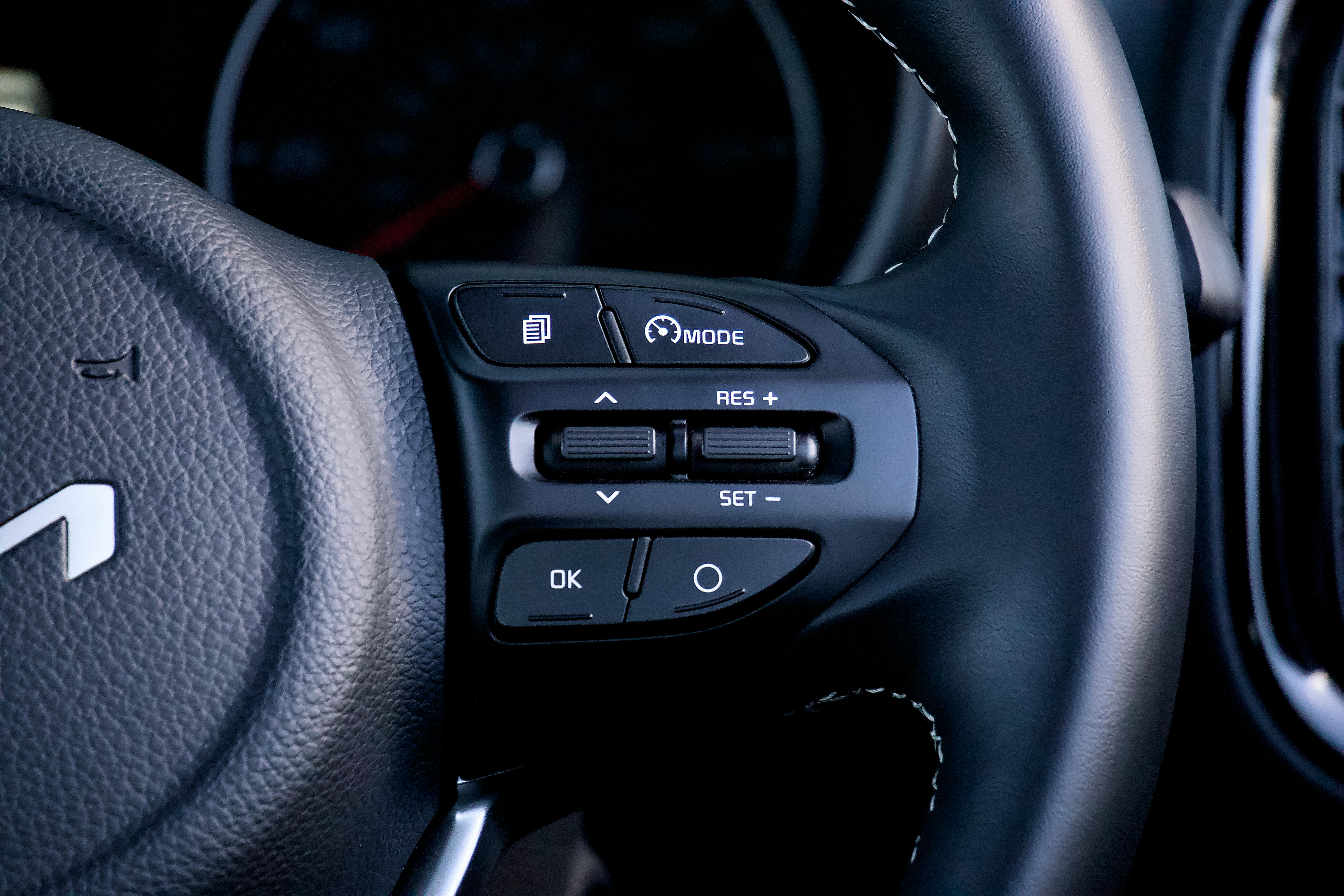 Buttons on Steering Wheel in Kia Picanto · Free Stock Photo