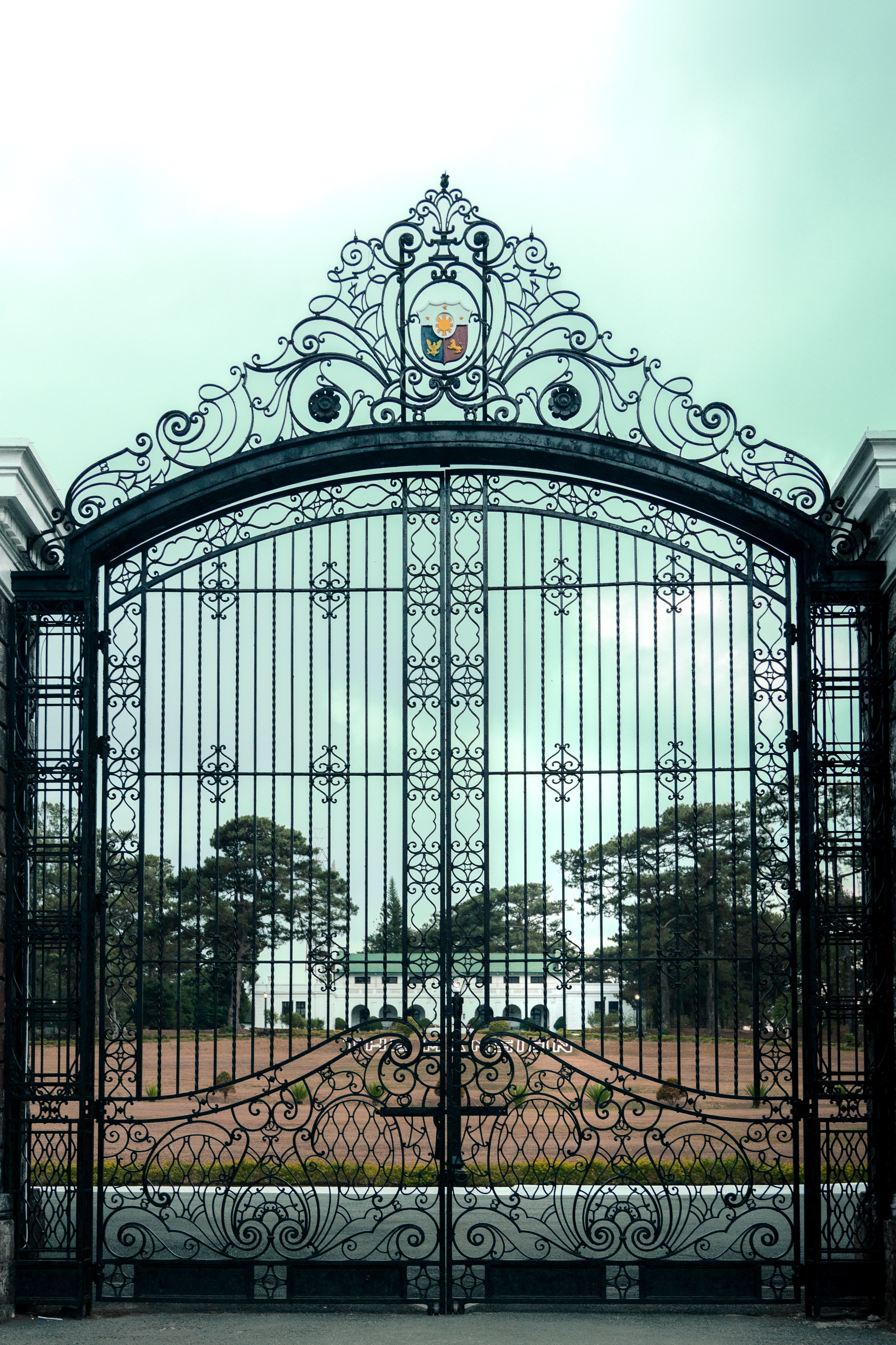 Gate of the Presidential Summer Palace in Baguio Philippines · Free ...