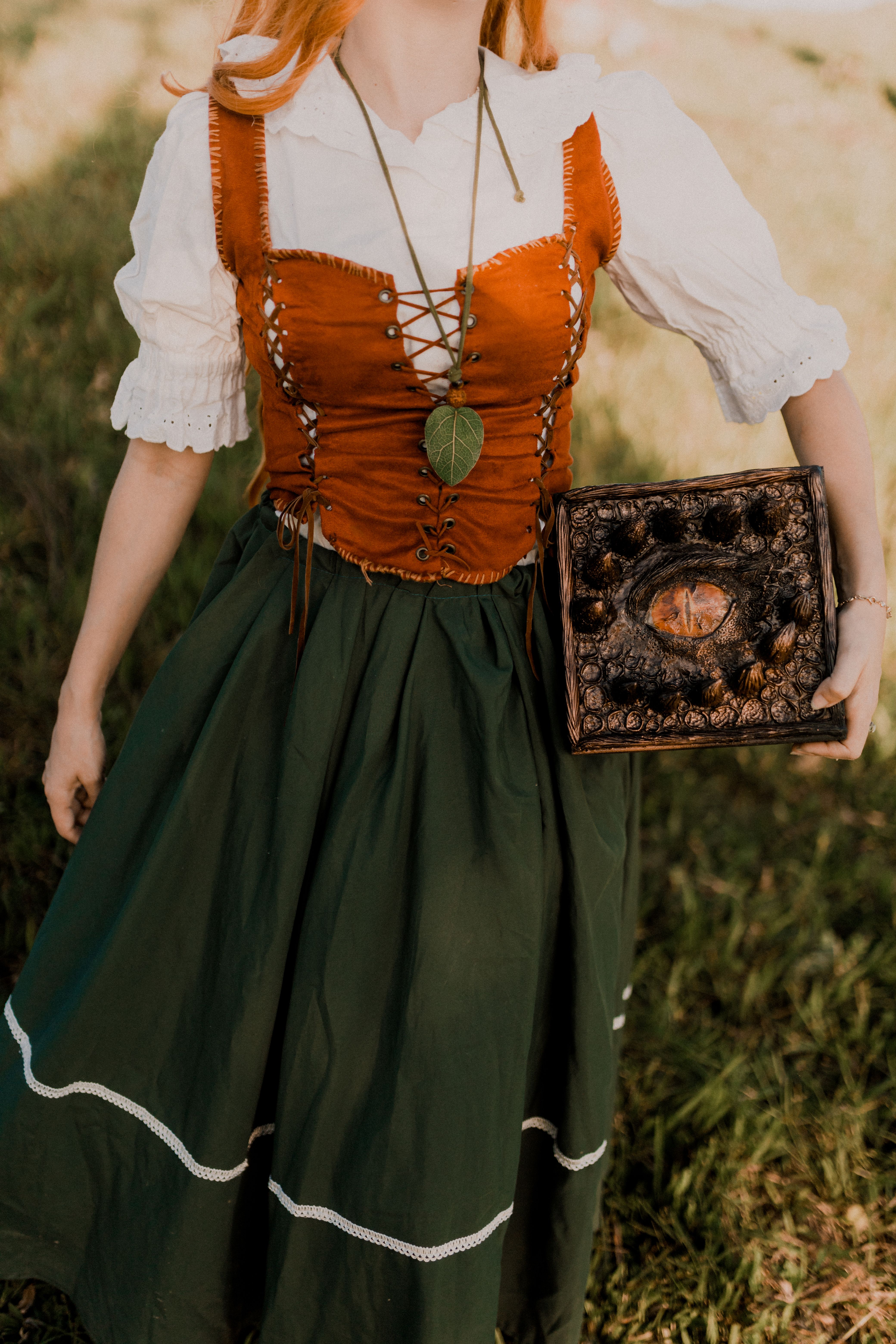 Woman with Talisman and Magic Box · Free Stock Photo