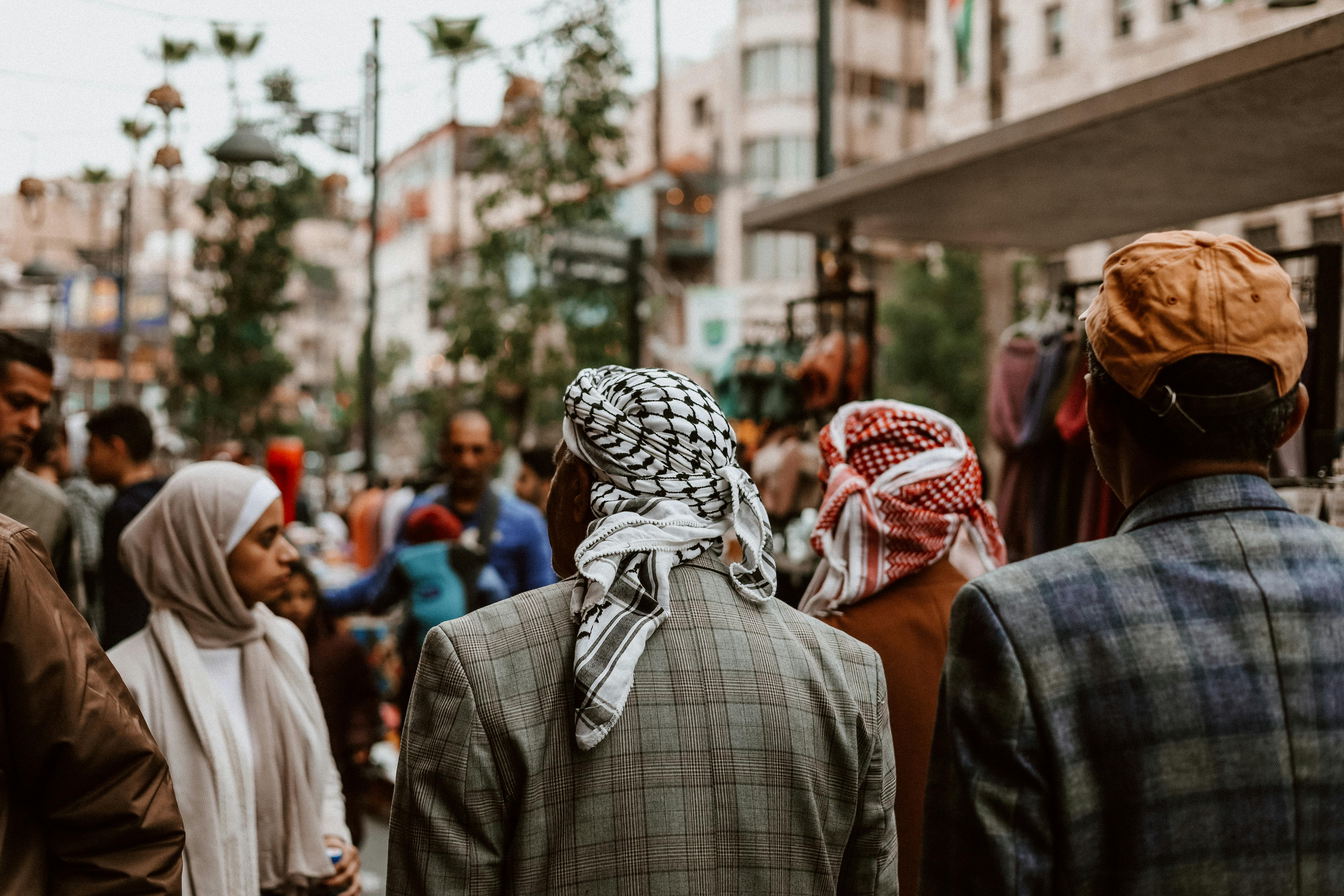 People in Turbans on Street · Free Stock Photo