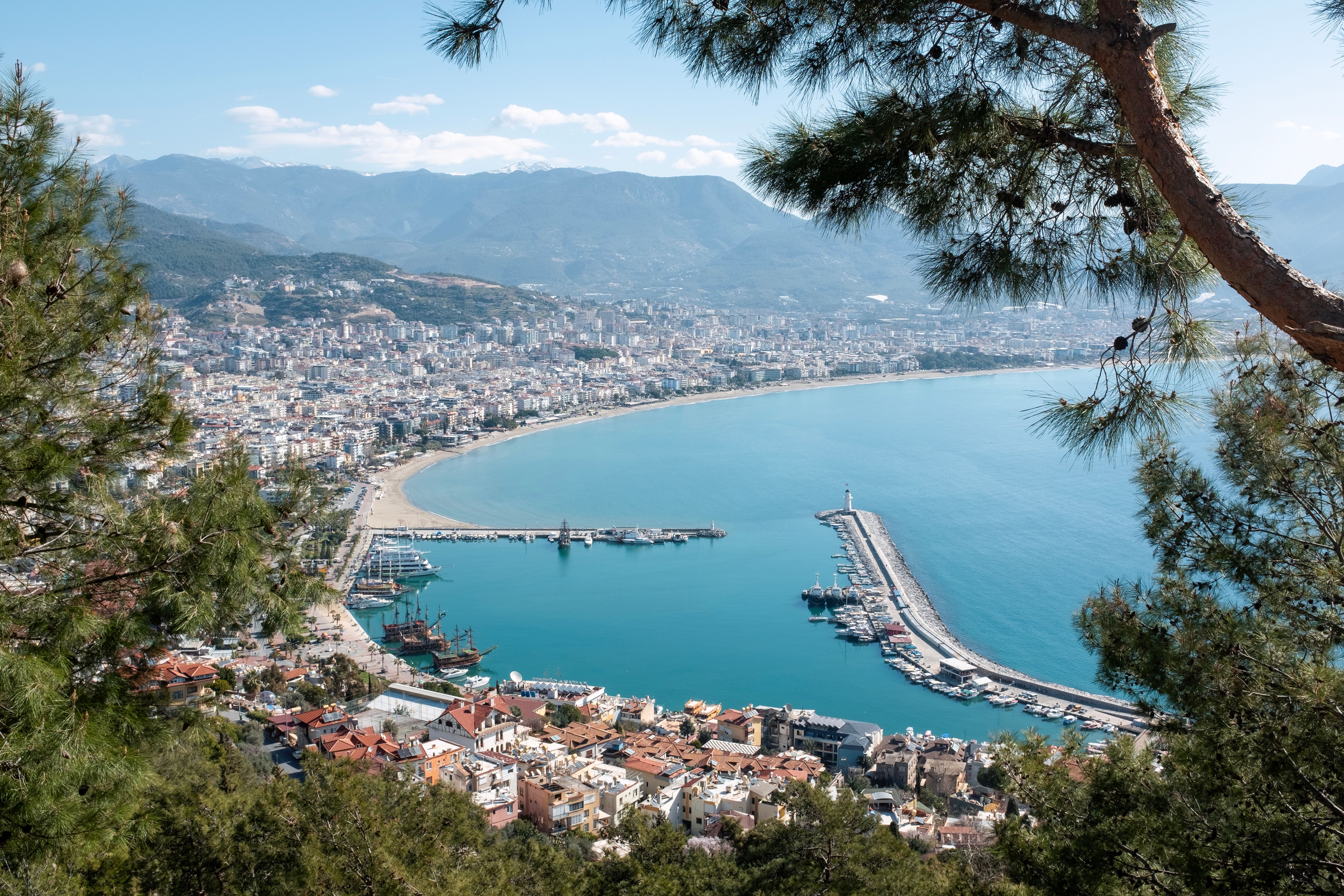 Sea Coast of Alanya City in Turkey · Free Stock Photo