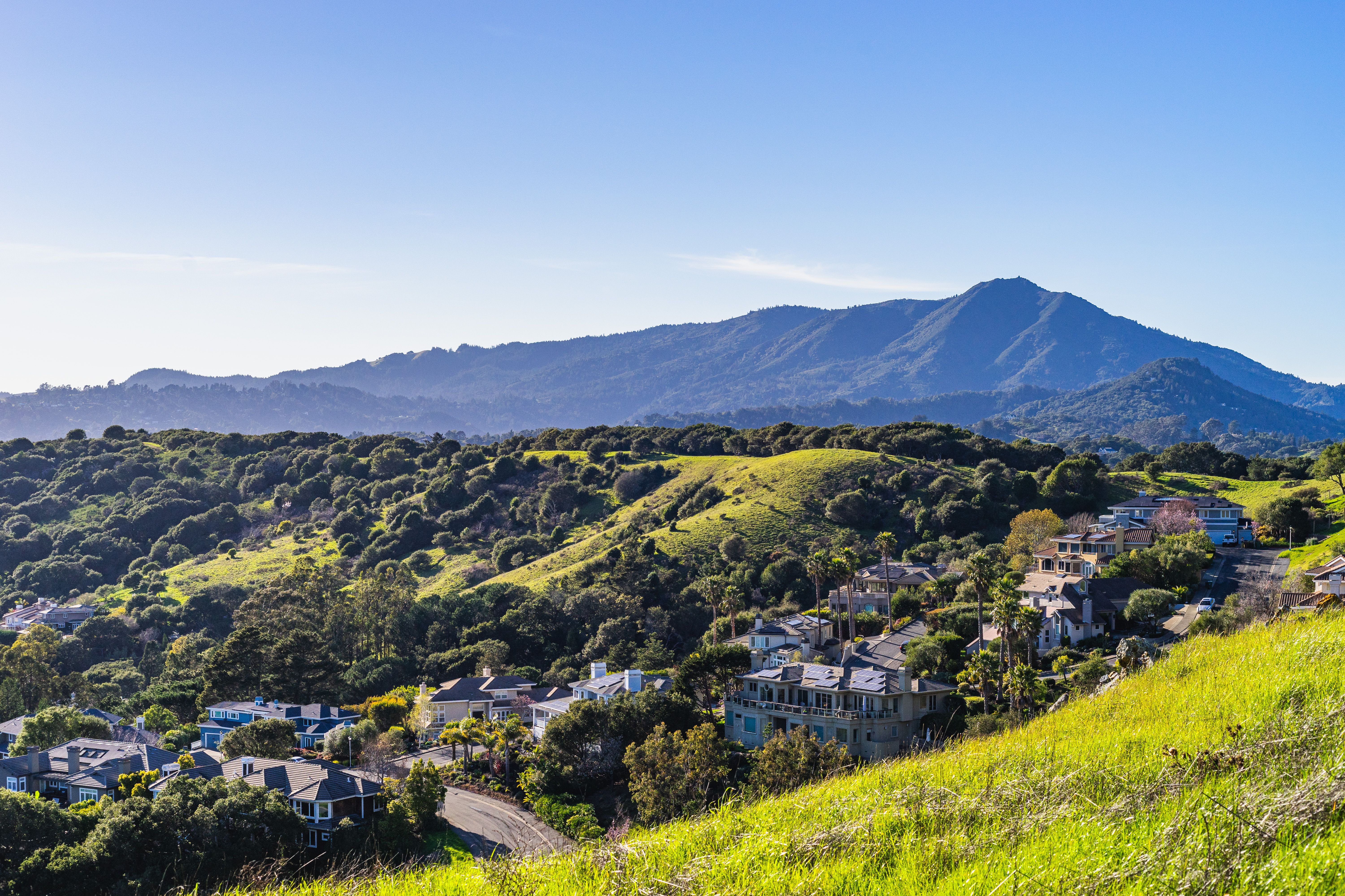 A Town in a Valley · Free Stock Photo
