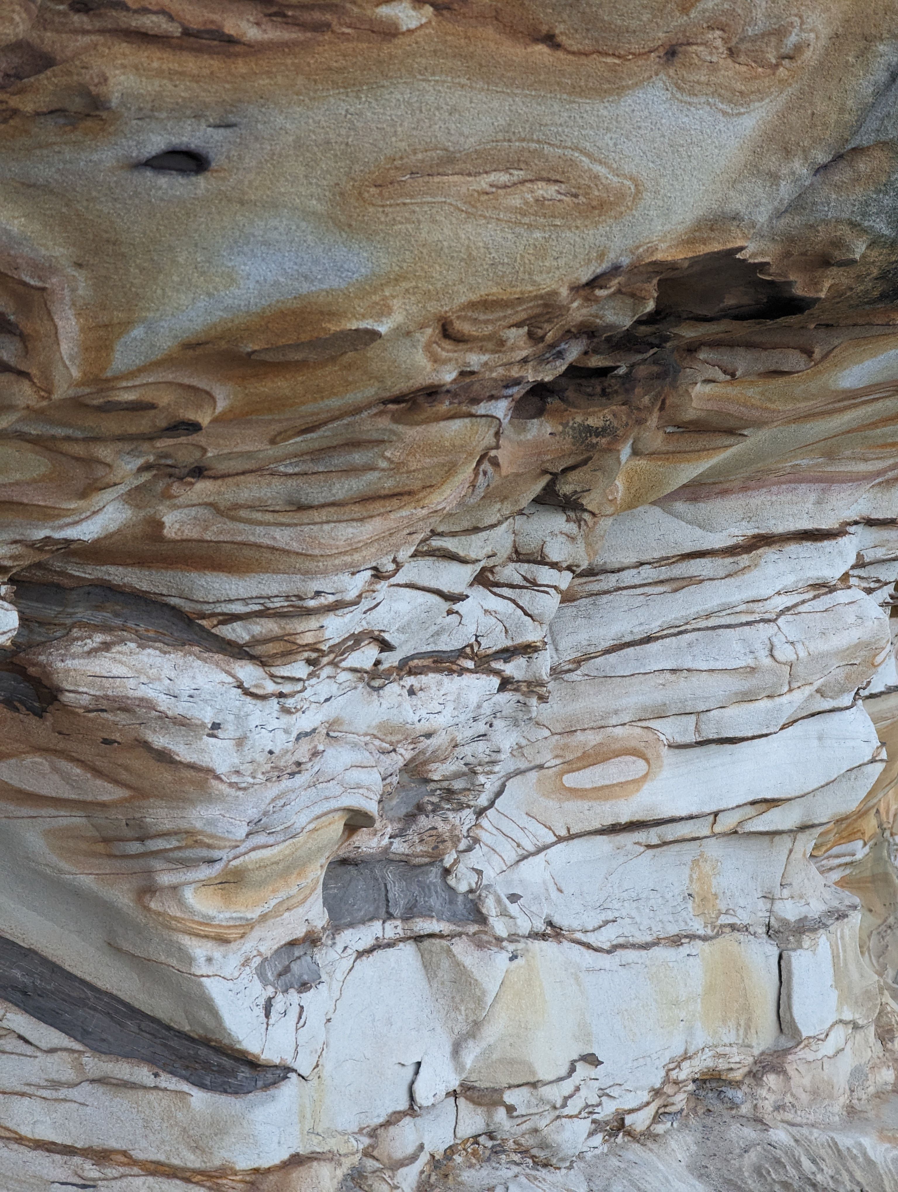 Smooth Eroded Wall · Free Stock Photo
