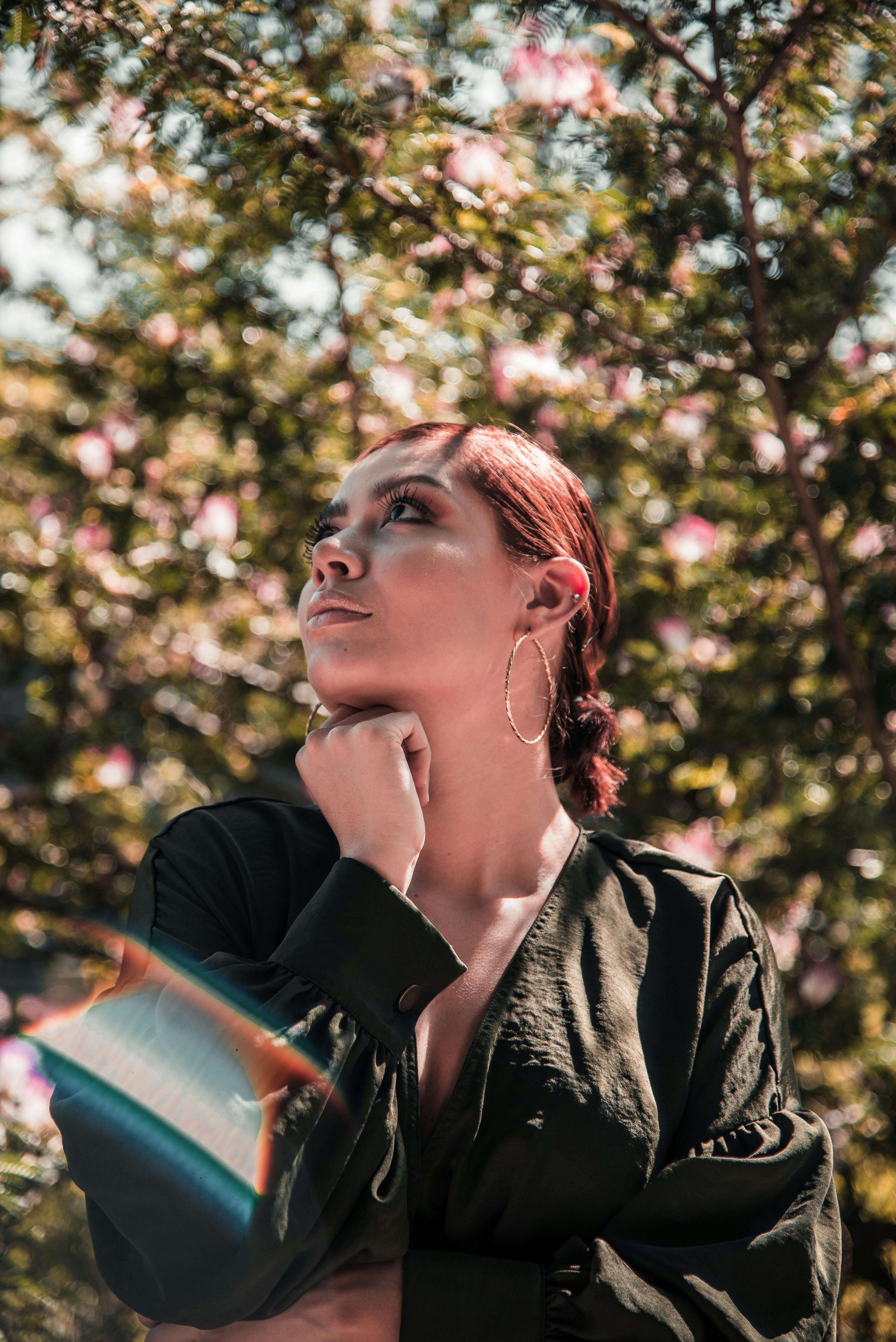 Low Angle Photo of Woman Wearing Black Top · Free Stock Photo