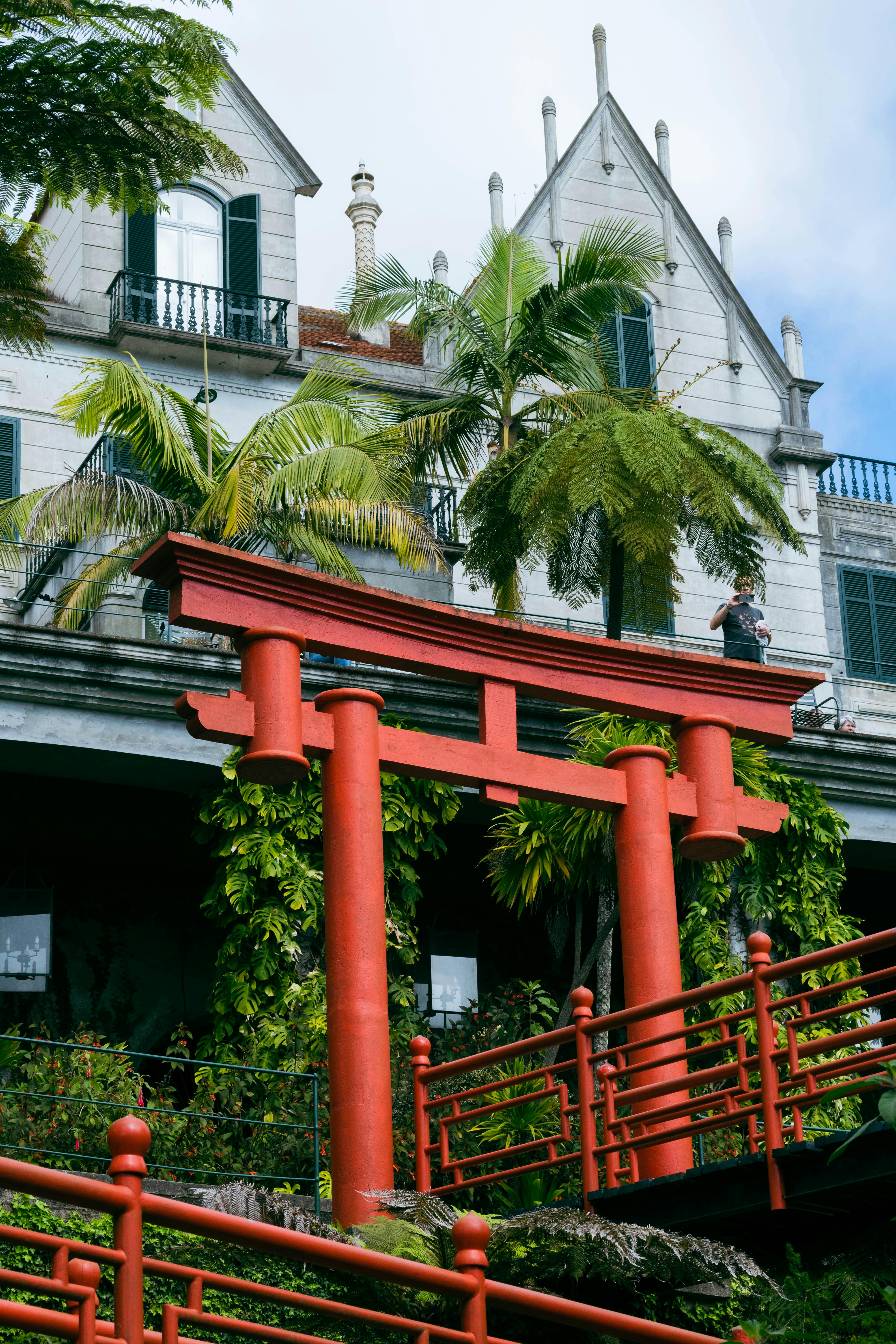 Gate at Monte Palace Jardim Tropical in Madeira · Free Stock Photo