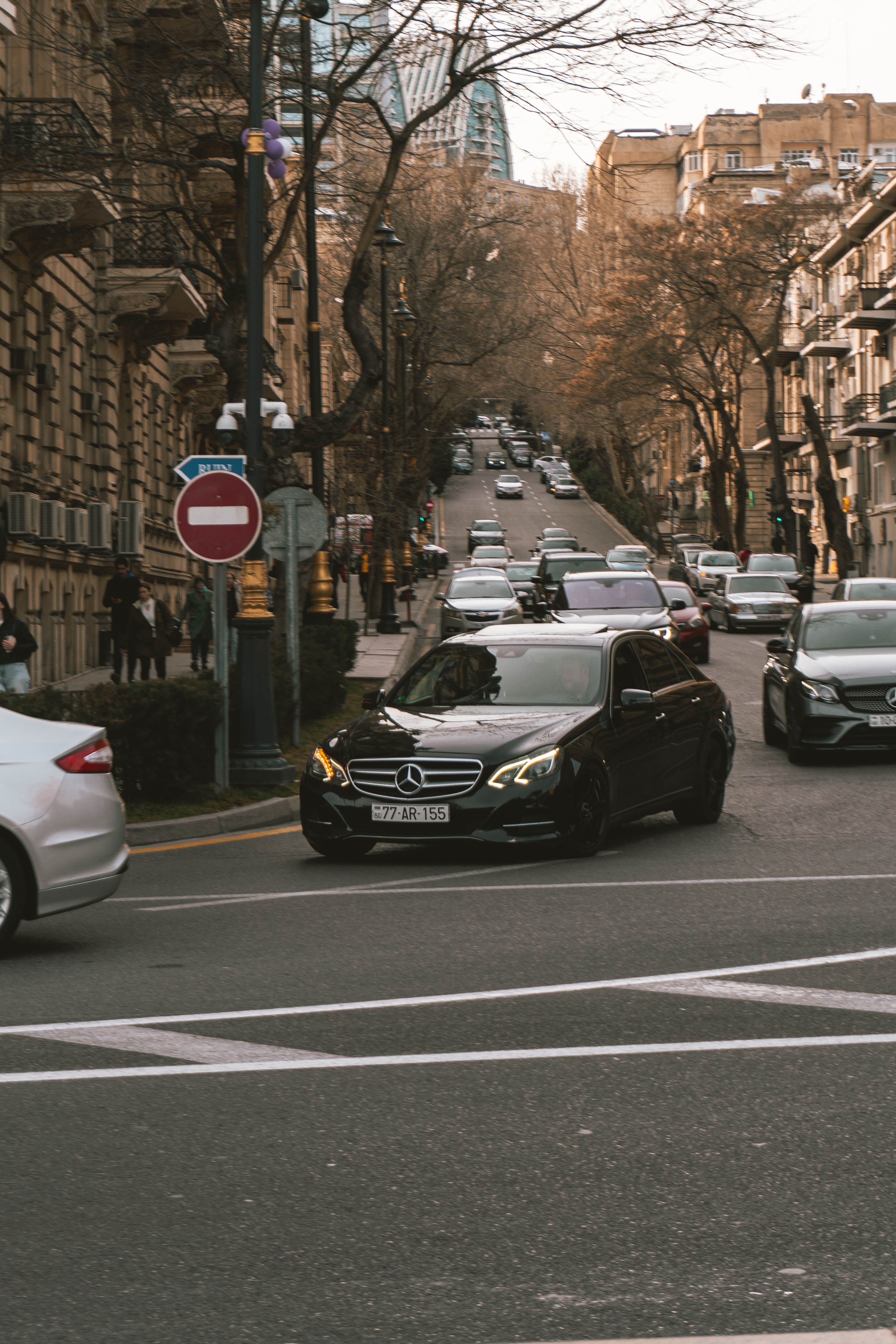 View of Cars on a Street in City · Free Stock Photo