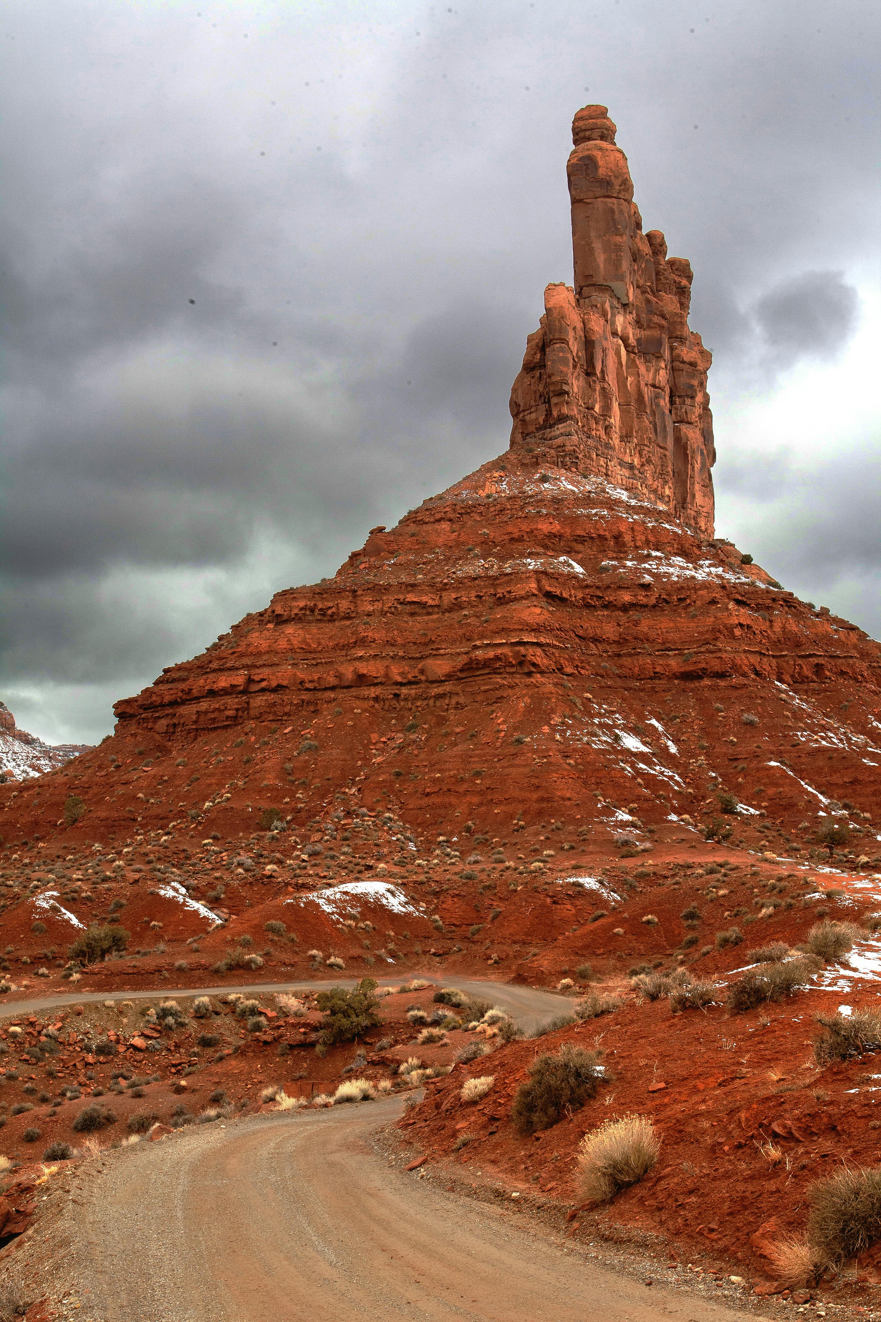 Green Trees Near Rock Formation · Free Stock Photo