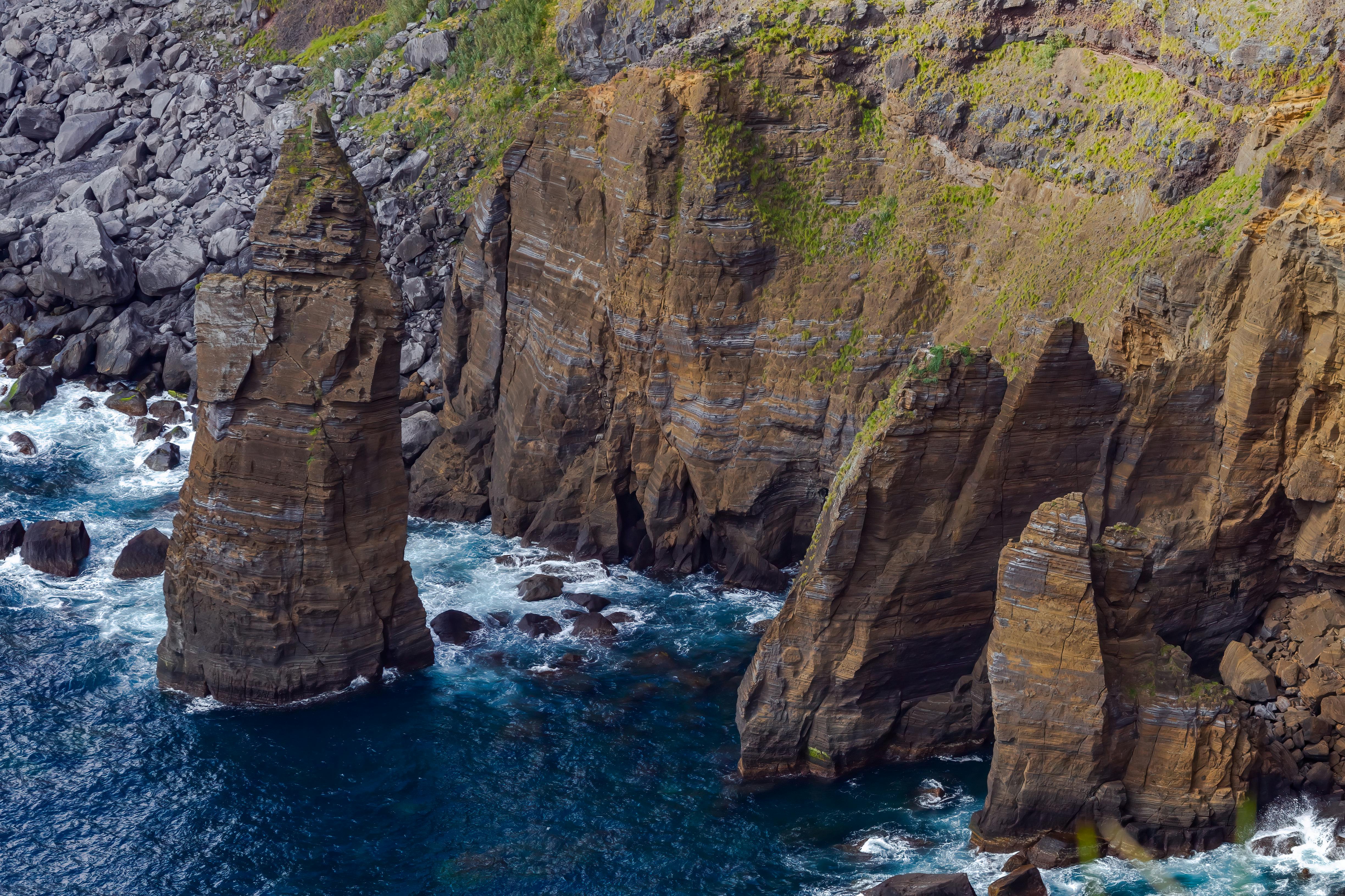 Cliffs of Miradouro da Ponta do Escalvado · Free Stock Photo