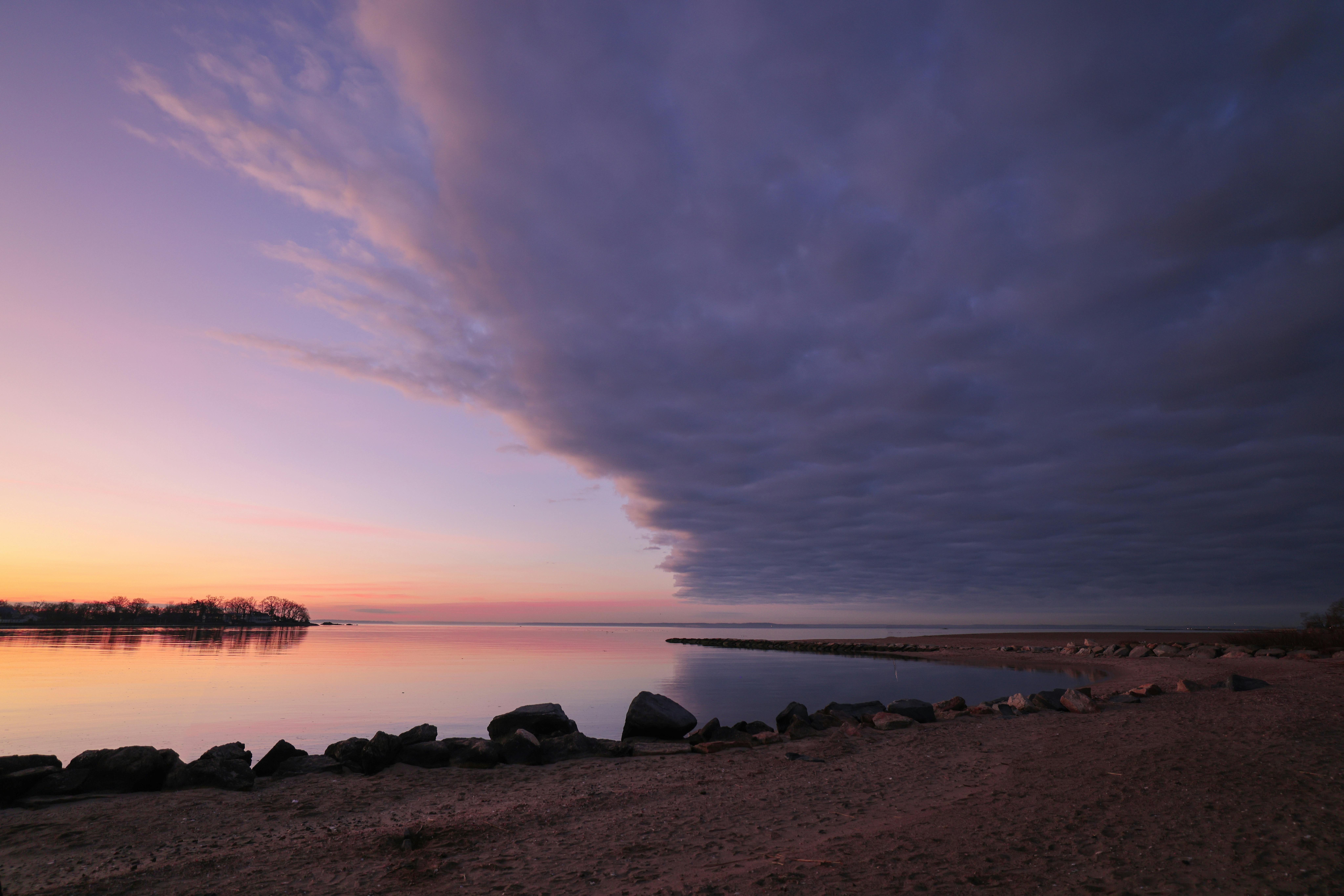 Cloud over Beach on Sea Coast · Free Stock Photo