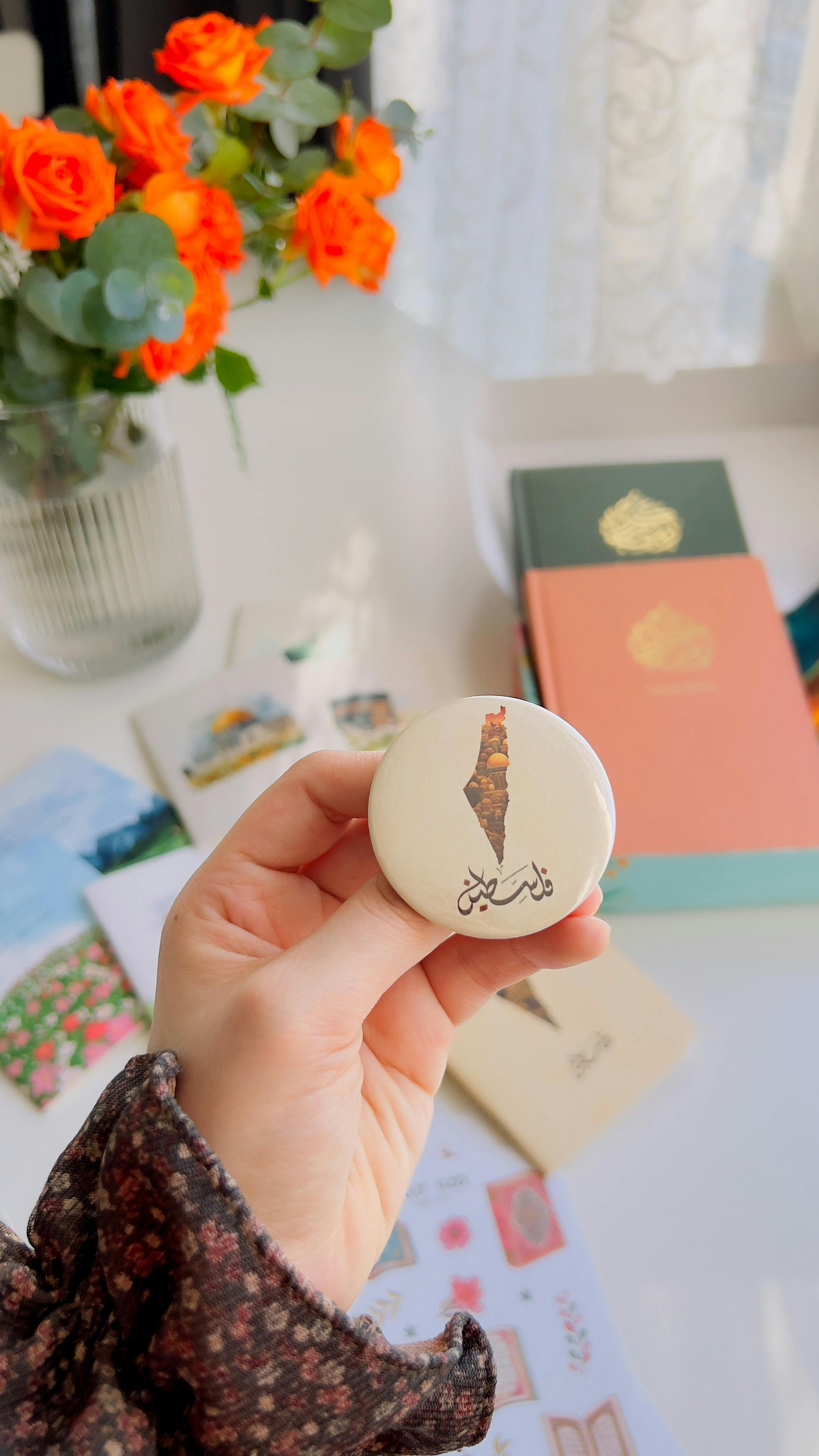 Hand Holding Pin · Free Stock Photo