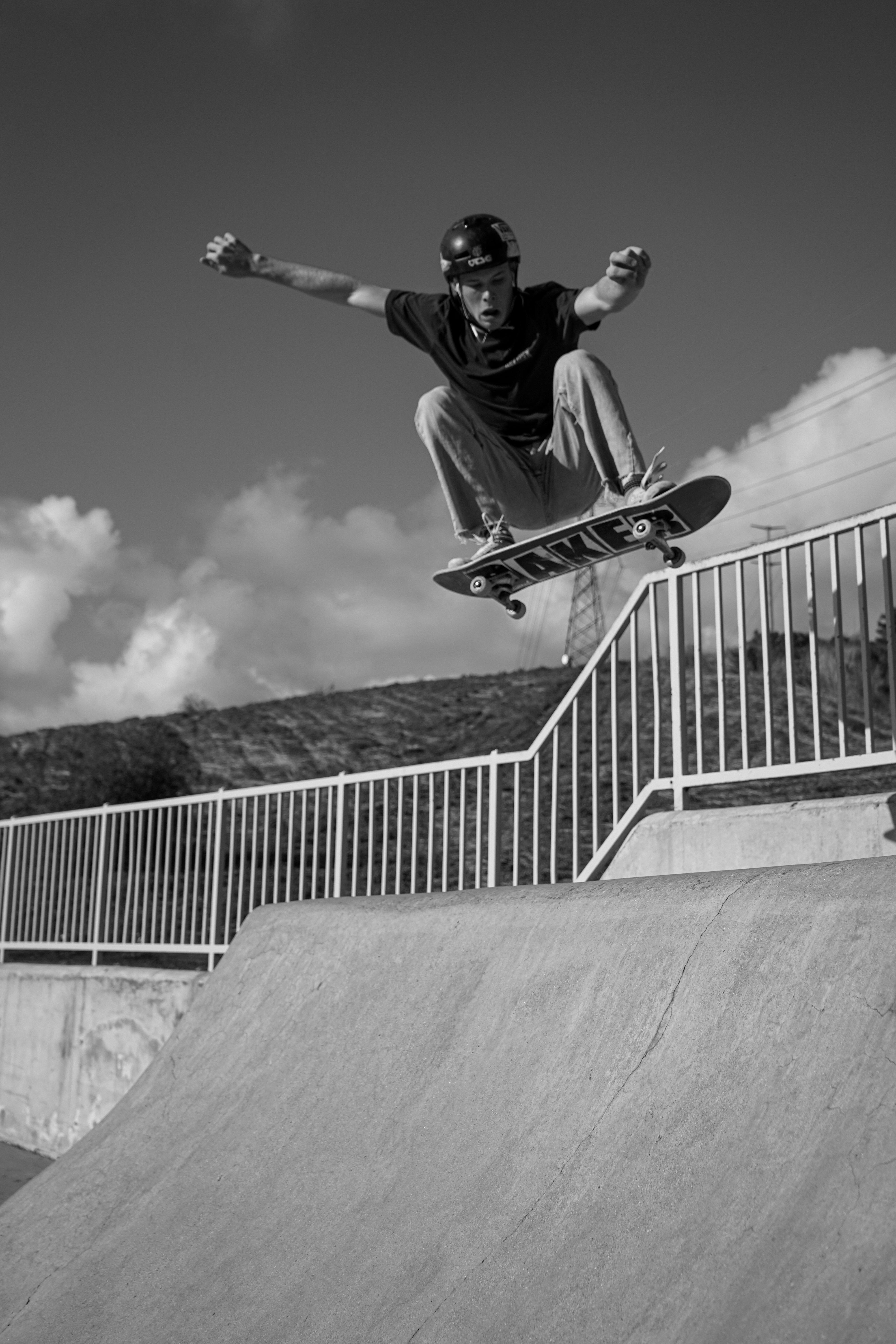 Time Lapse Photography of Man Jumping From Mountain Cliff · Free Stock ...