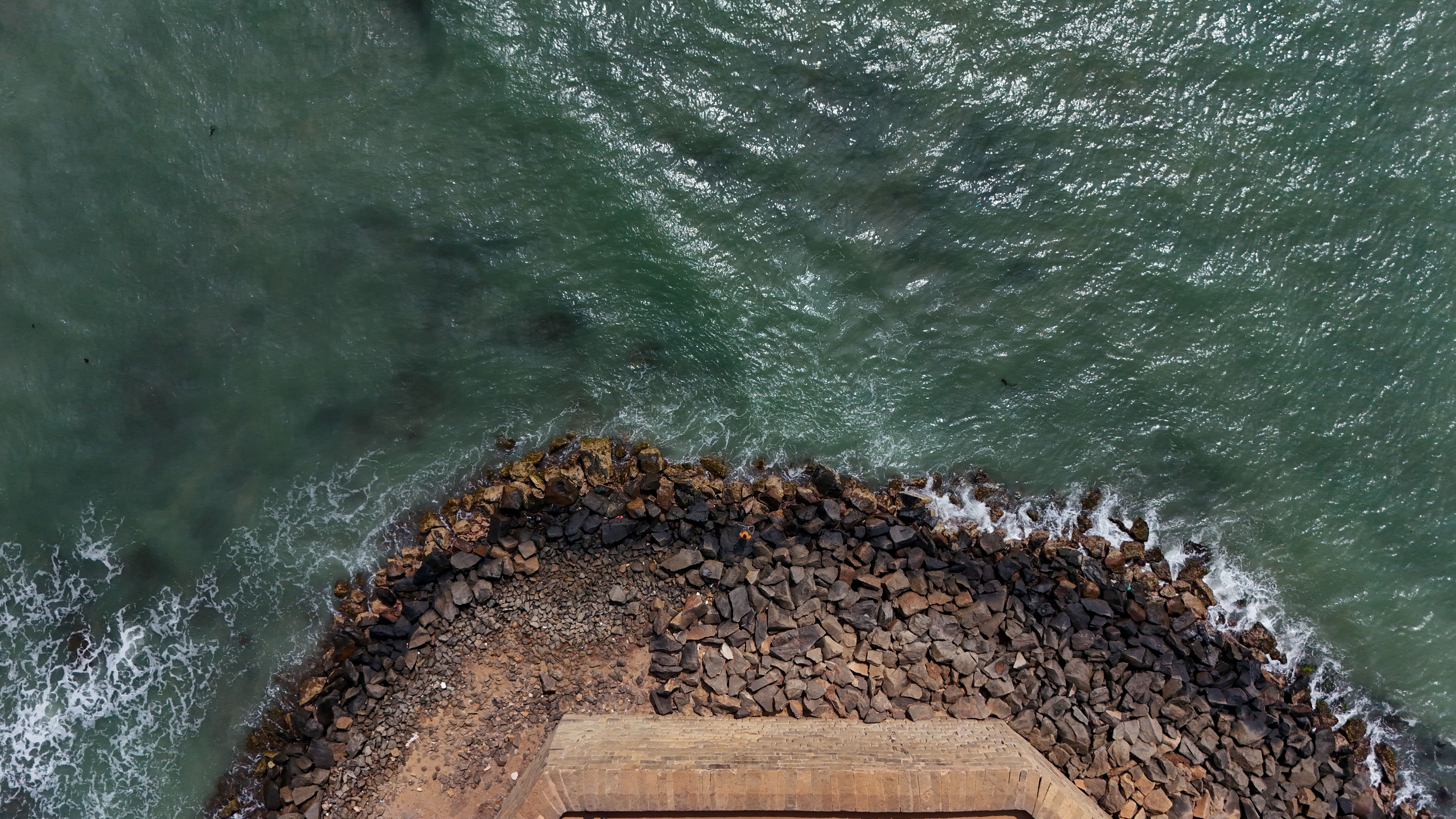 Green Sea Wallpaper · Free Stock Photo