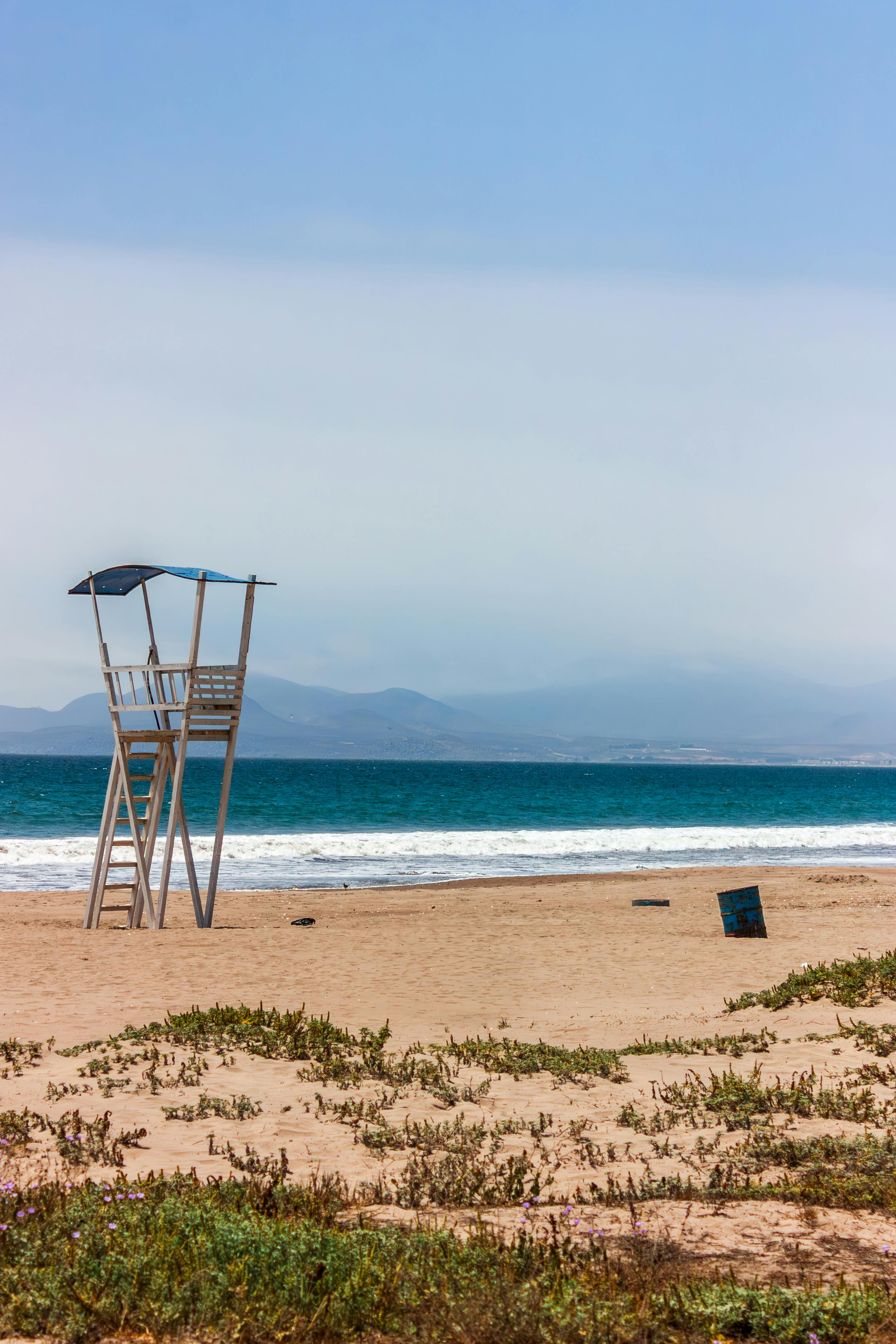 Lifeguard Tower on a Beach · Free Stock Photo
