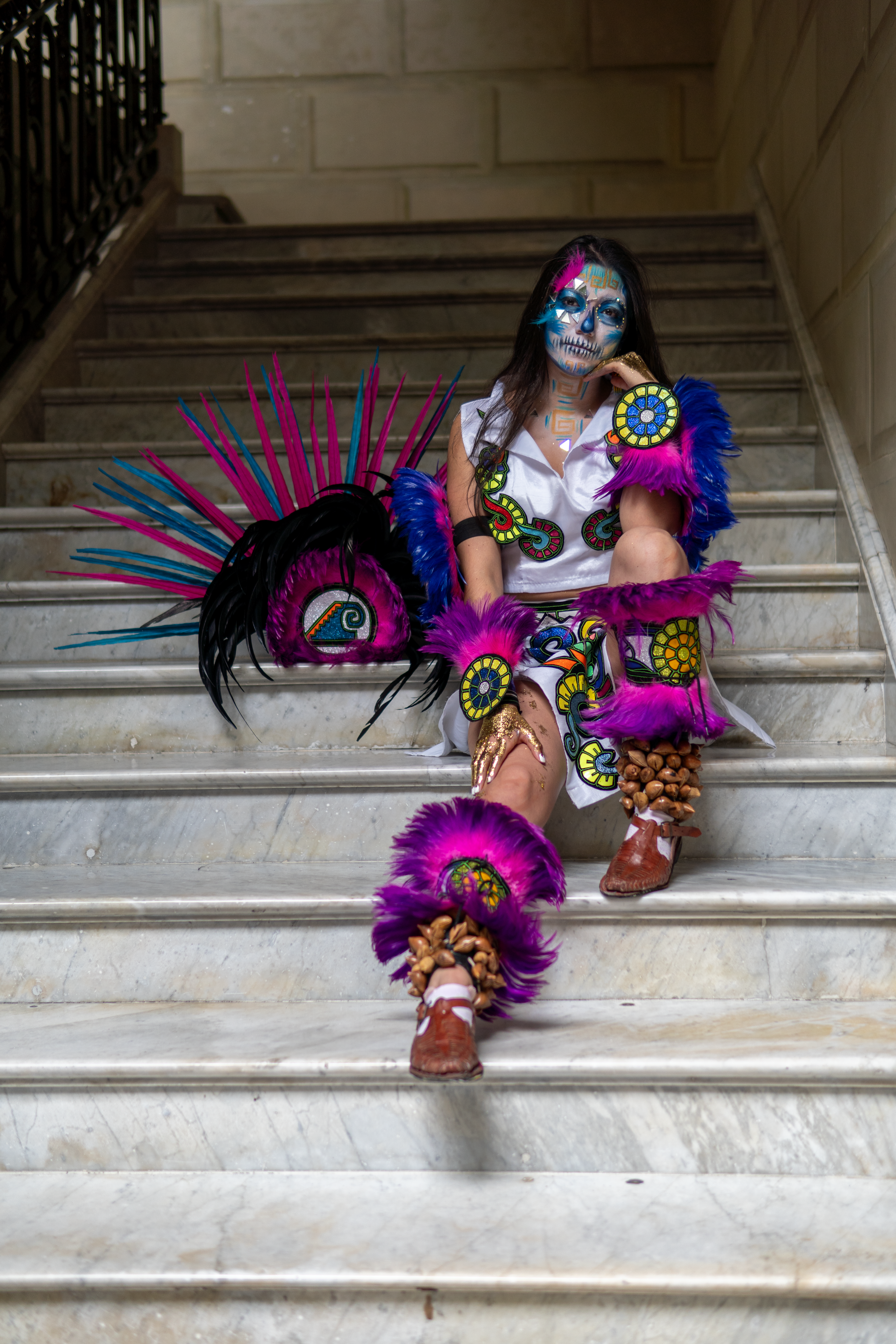Woman Wearing Festive Costume · Free Stock Photo