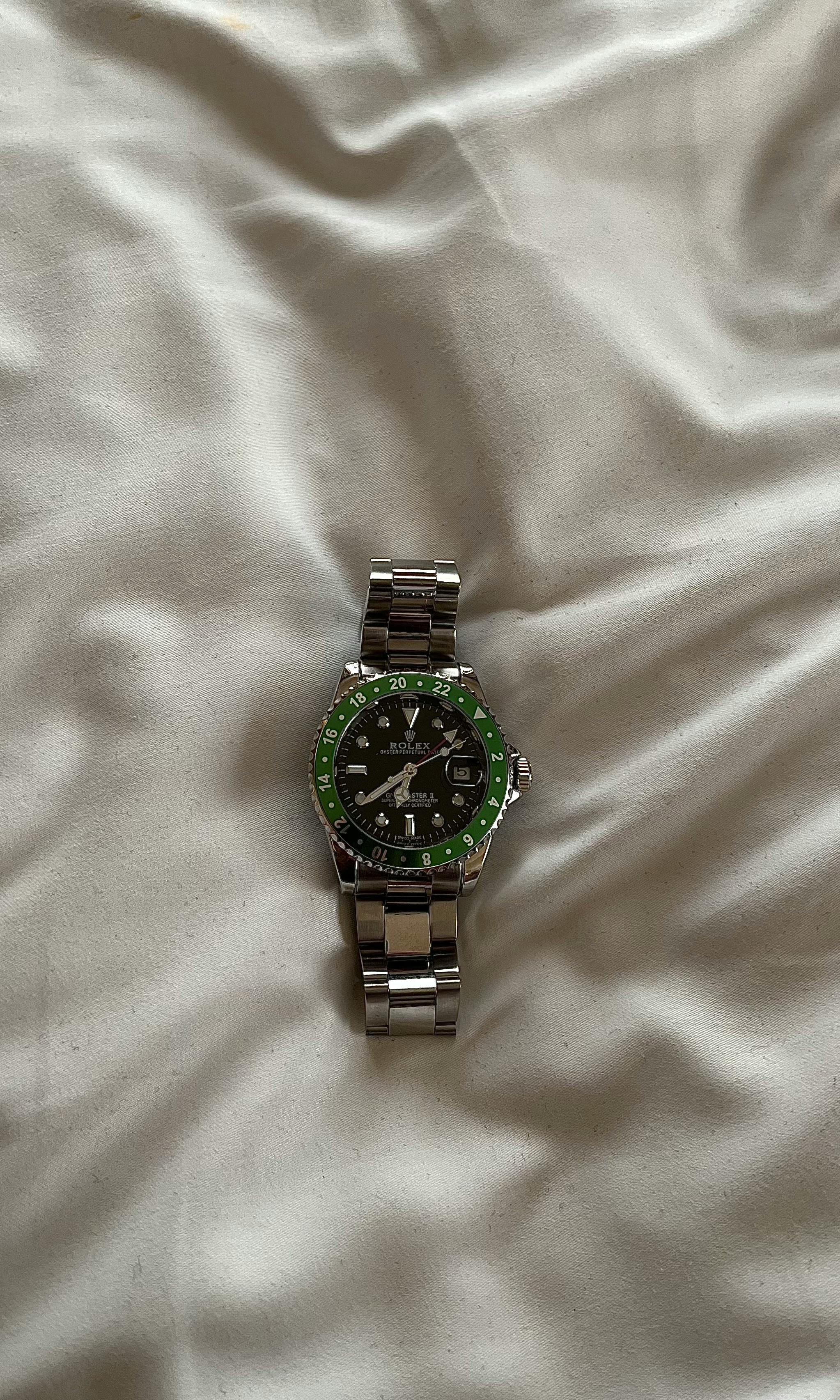 Wristwatch on Fabric · Free Stock Photo