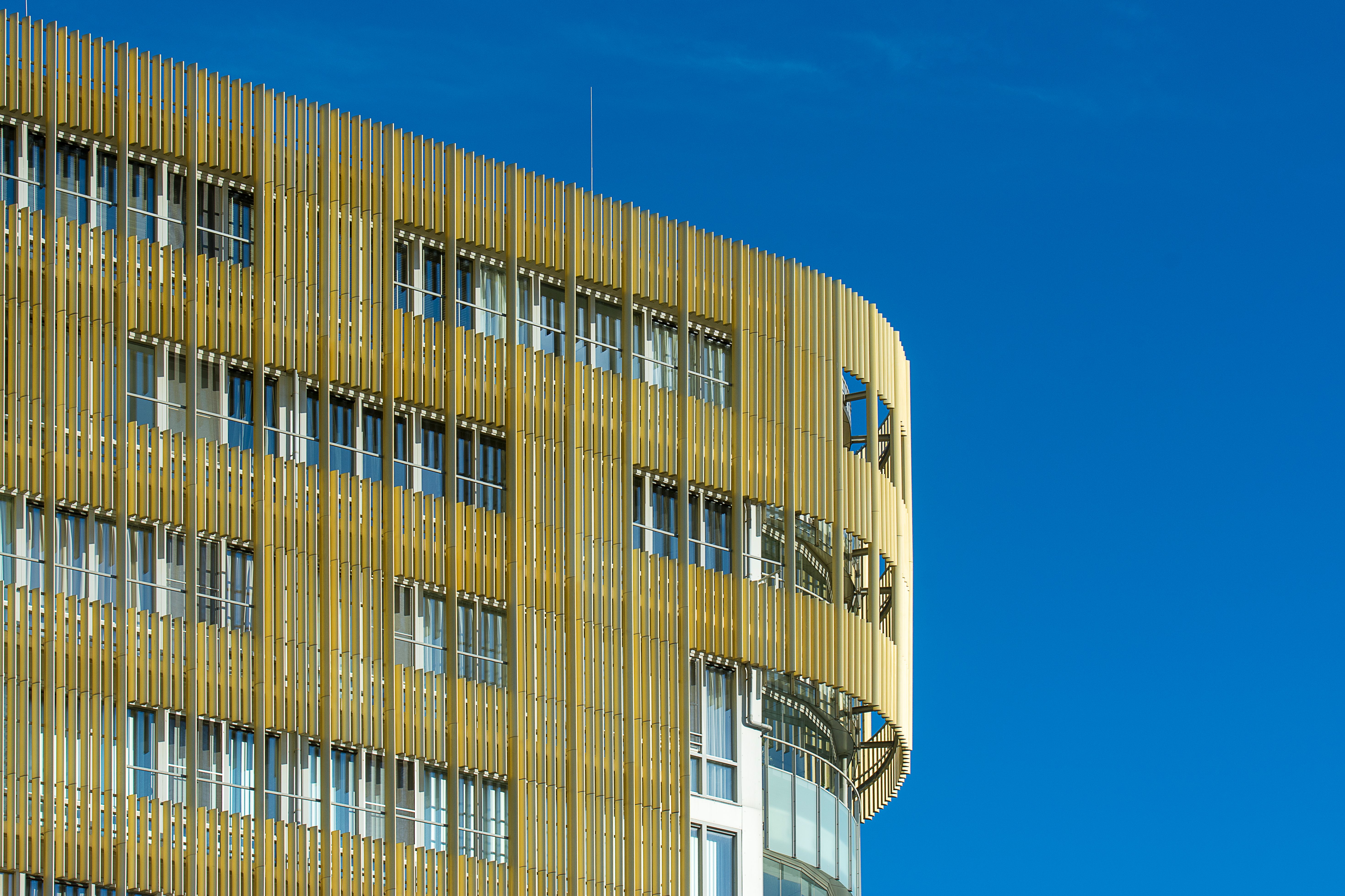 Yellow Building Wall · Free Stock Photo