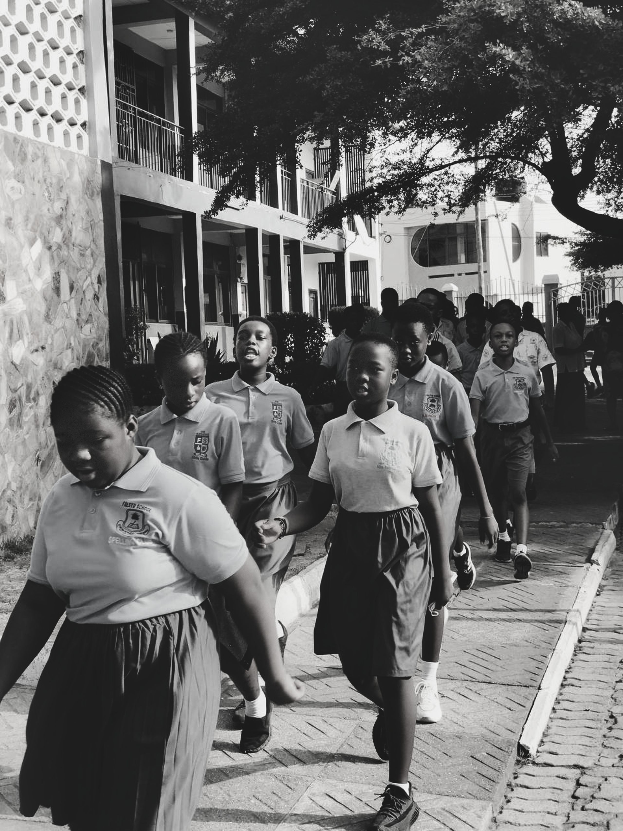 Students in Uniforms of an African School · Free Stock Photo